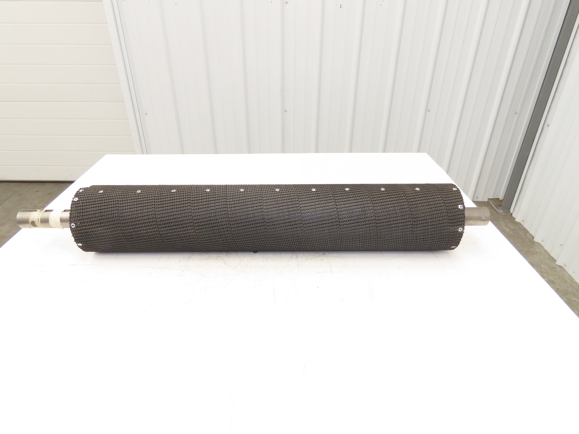 Intelligrated 34" Conveyor Grip Top Drive Pulley 5.5" Dia 32.5"W 1-11 ...