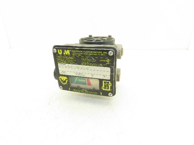 Universal Flow Monitors 002GM-4L-750V.9-A1NL-RG-.5U Flow Meter 1 GPM 1 ...