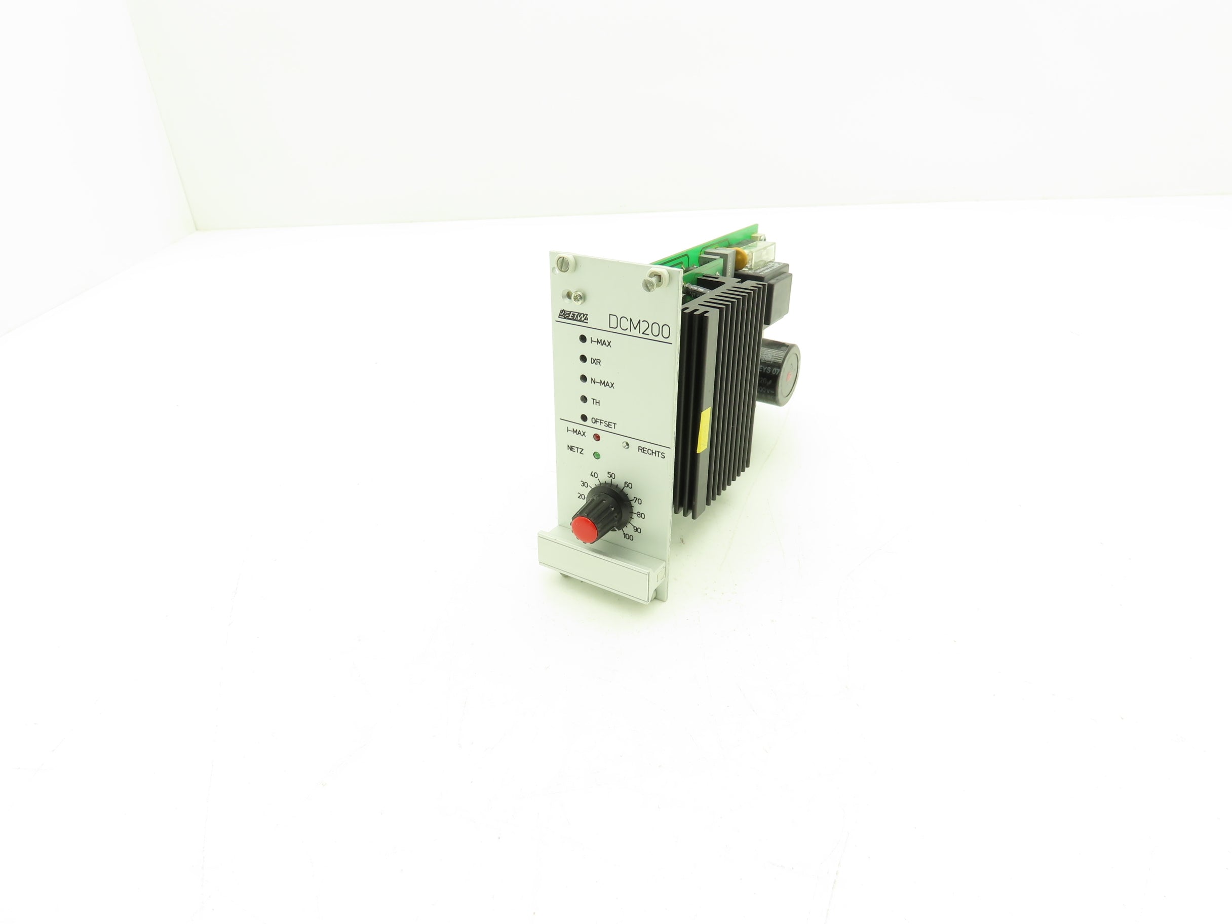 ETW DCM200 Transistor DC Controller 1-Quadrant 230vac Input 0-210vdc O ...