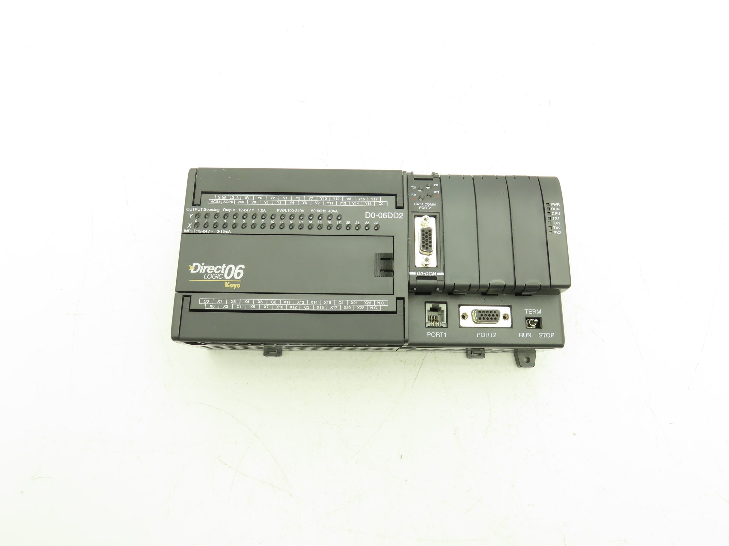 D0-06DD2 DirectLOGIC PLC 120-240VAC 20 Pt Input with D0-DCM Communicat ...