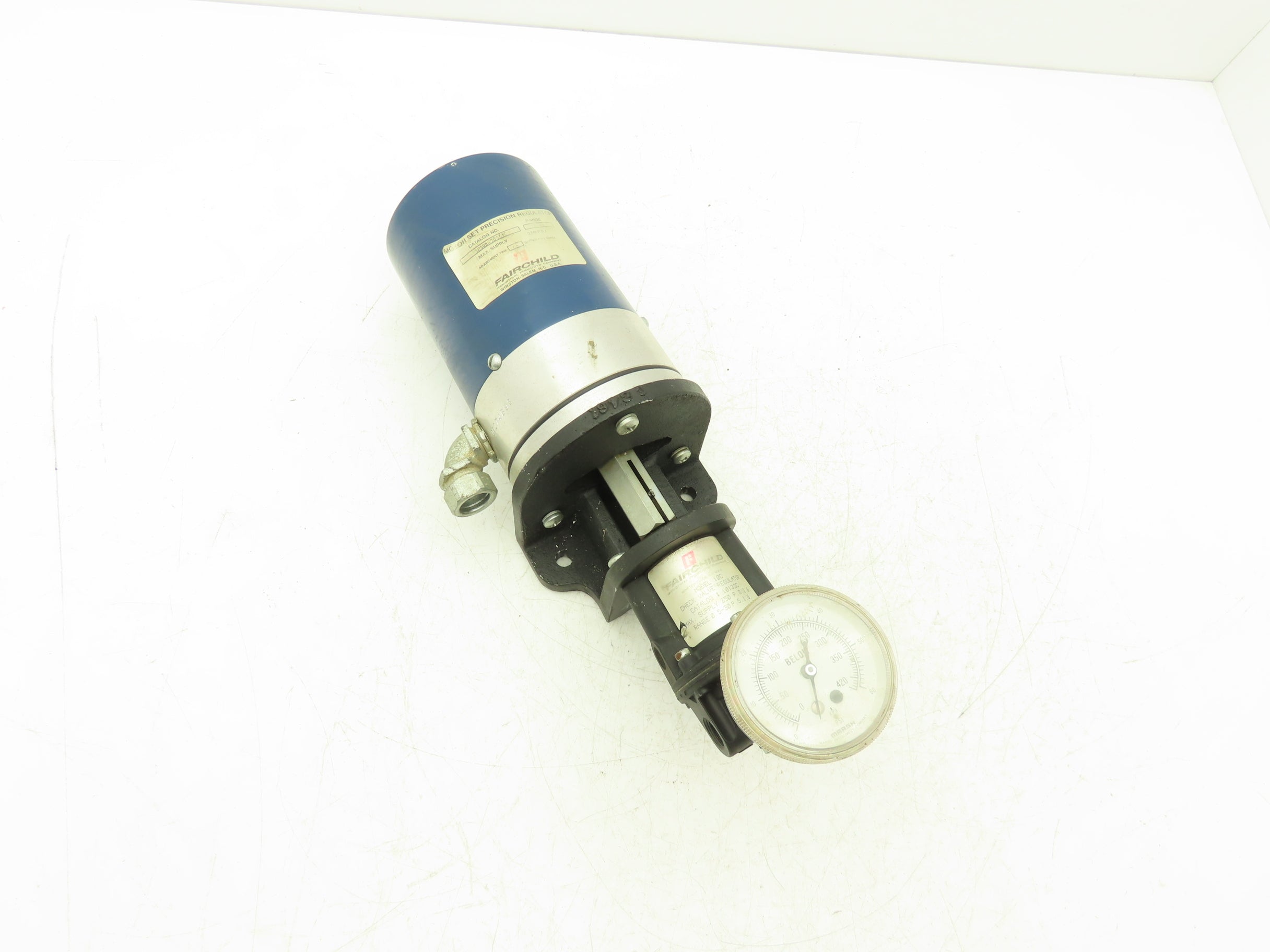Fairchild 1210B-10133C Motorized Pneumatic Air Regulator 3/8"npt ...