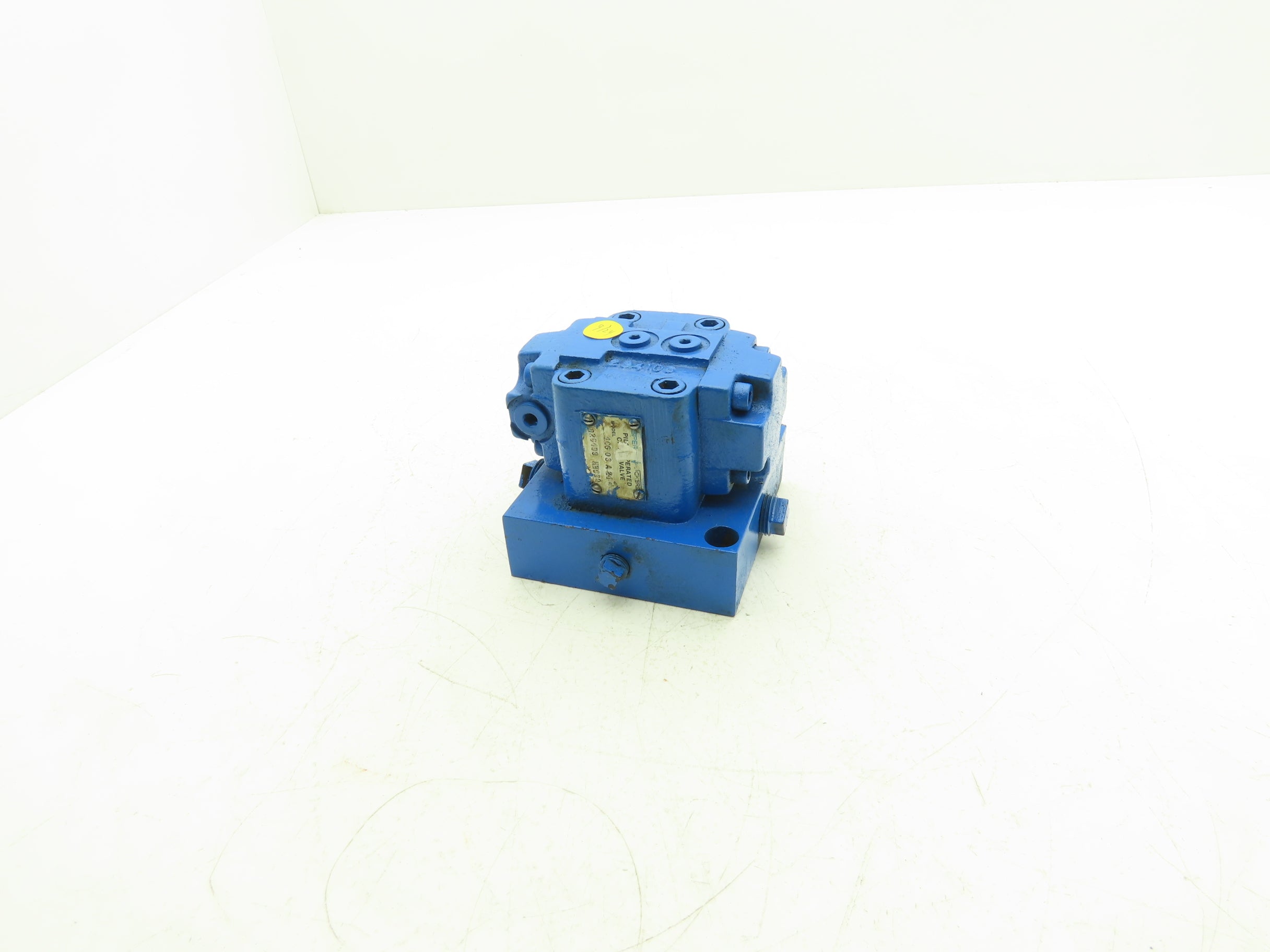 Vickers 4CG 03 A 21 Hydraulic Check Valve Pilot Operated 1/2"npt 3000p ...