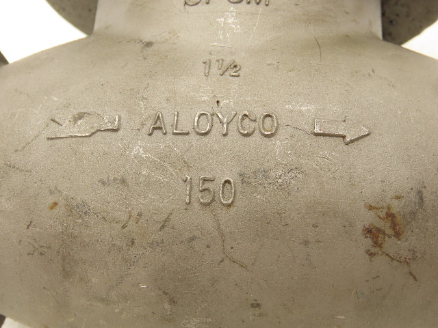 Aloyco 370 Horizontal Swing Check Valve 1-1/2" NPT Threaded Class 150 ...