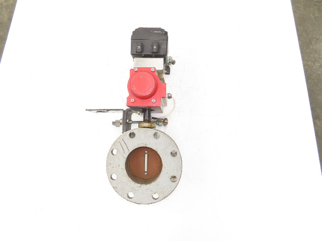 Triac PPR-1200 Spring Return Pneumatic Valve Actuator Rotary 4" Butter ...