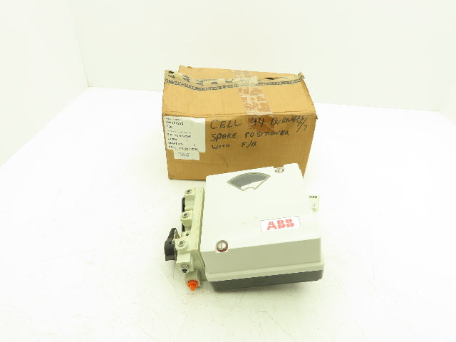 ABB AV1121210 Pneumatic Valve Positioner & Transmitter Double Acting 1 ...
