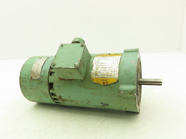 Reliance Electric Stearns Brake Motor 1/4Hp 1725 RPM 230/460V 3PH 56C ...