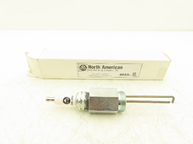 North American 4055-B Spark Ignitor Electrode 3/4" NPT 2-3/4" Length ...