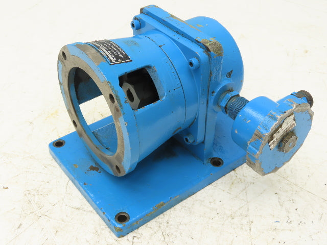 Scherzinger 7300B/EX/SA5 9-87 Gear Pump W/Argo Filter 56C-Face 5/8" Sh ...