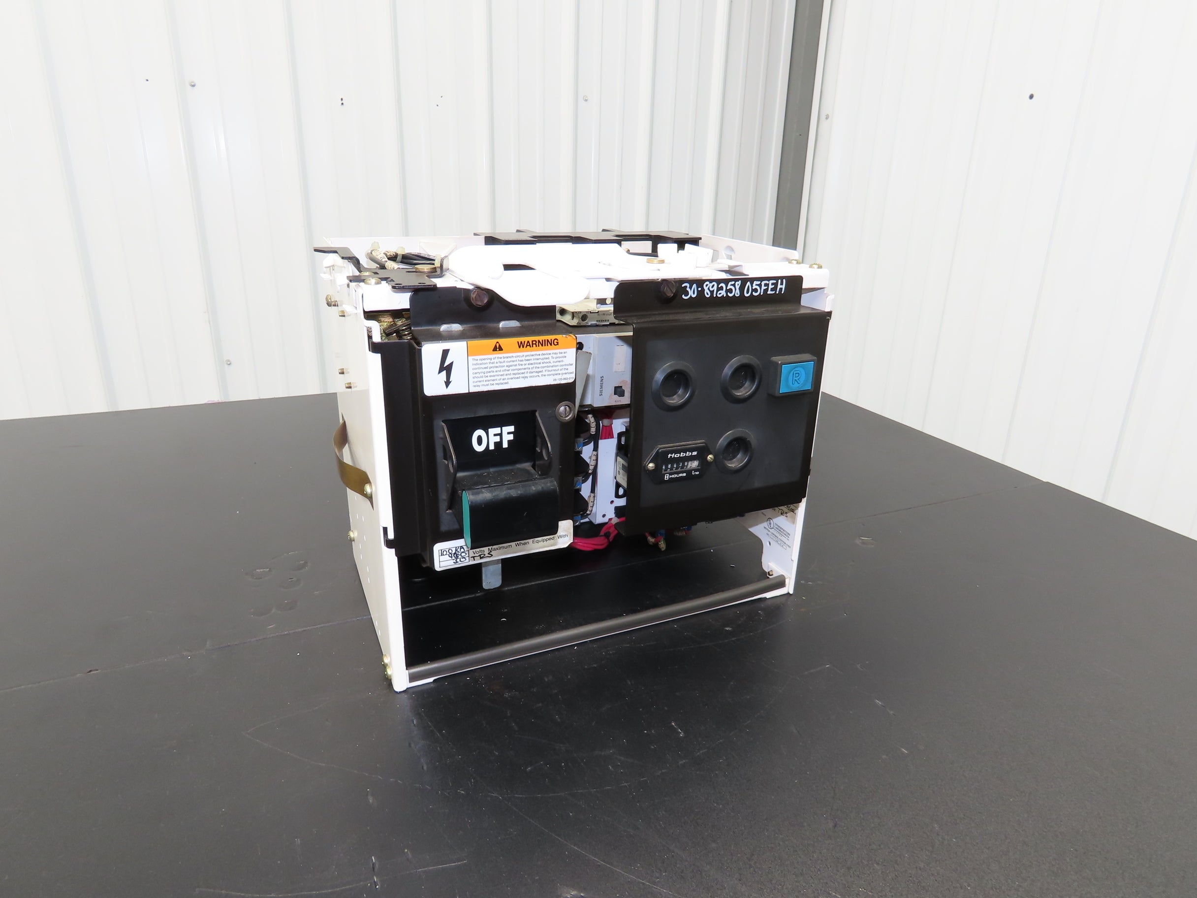 Siemens 32-89258 Combination Bucket Breaker MCC Starter Fused 600VAC 1 ...