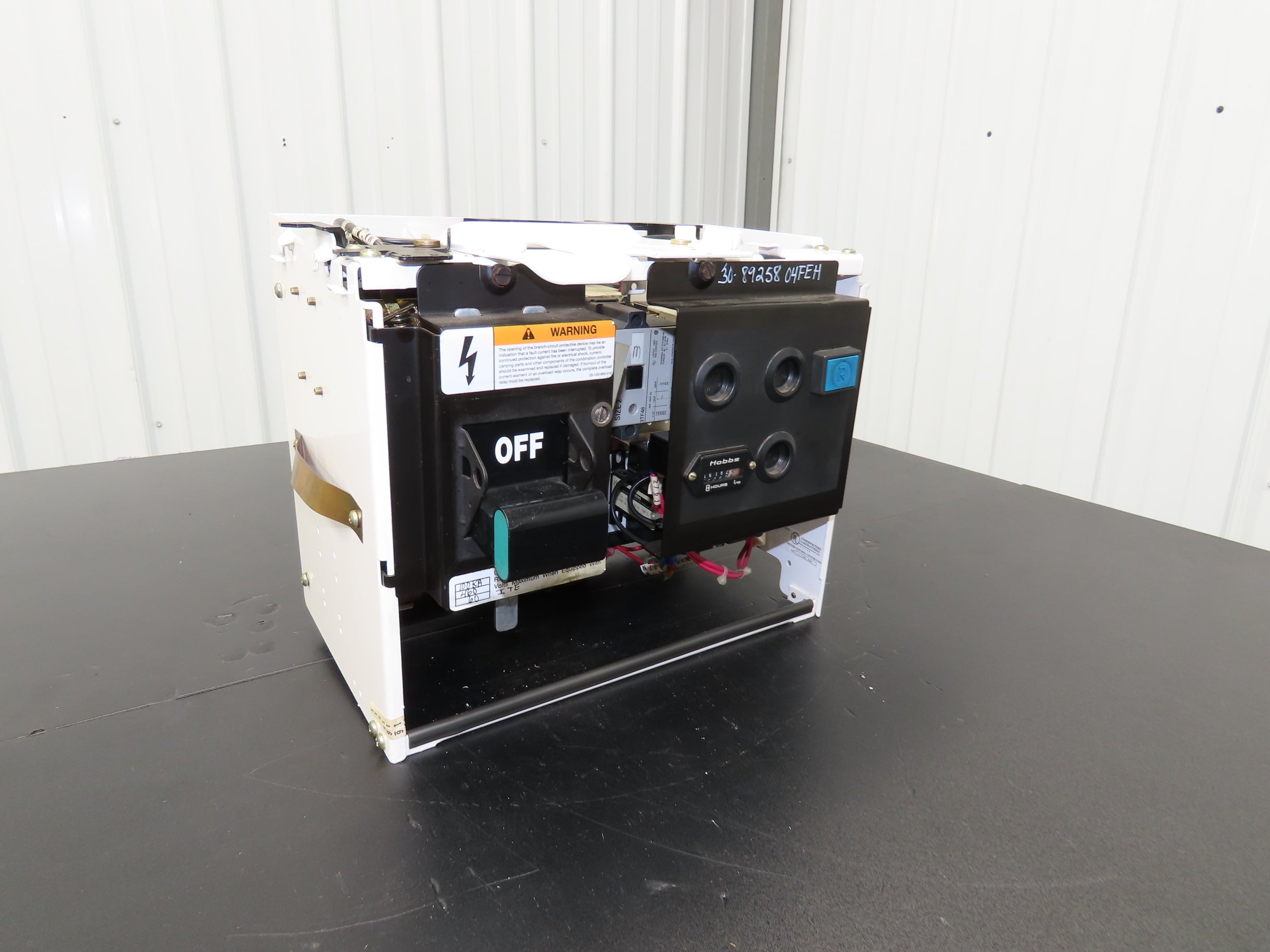 Siemens 30-89258 Combination Bucket Breaker MCC Starter Fused 600VAC 3 ...