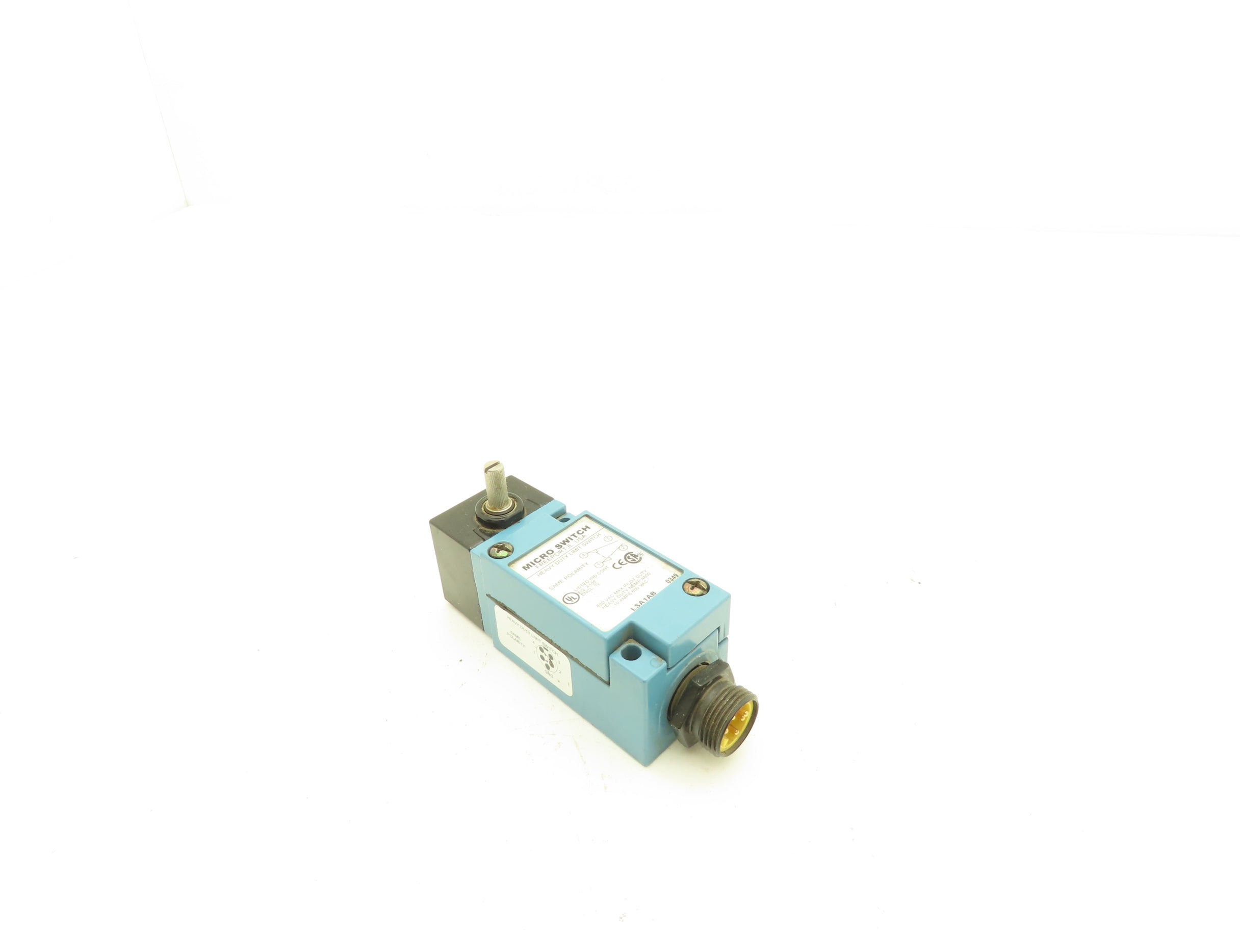 Microswitch LSA1AB Micro Limit Switch 600VAC 10A Side Rotary Silver Co ...
