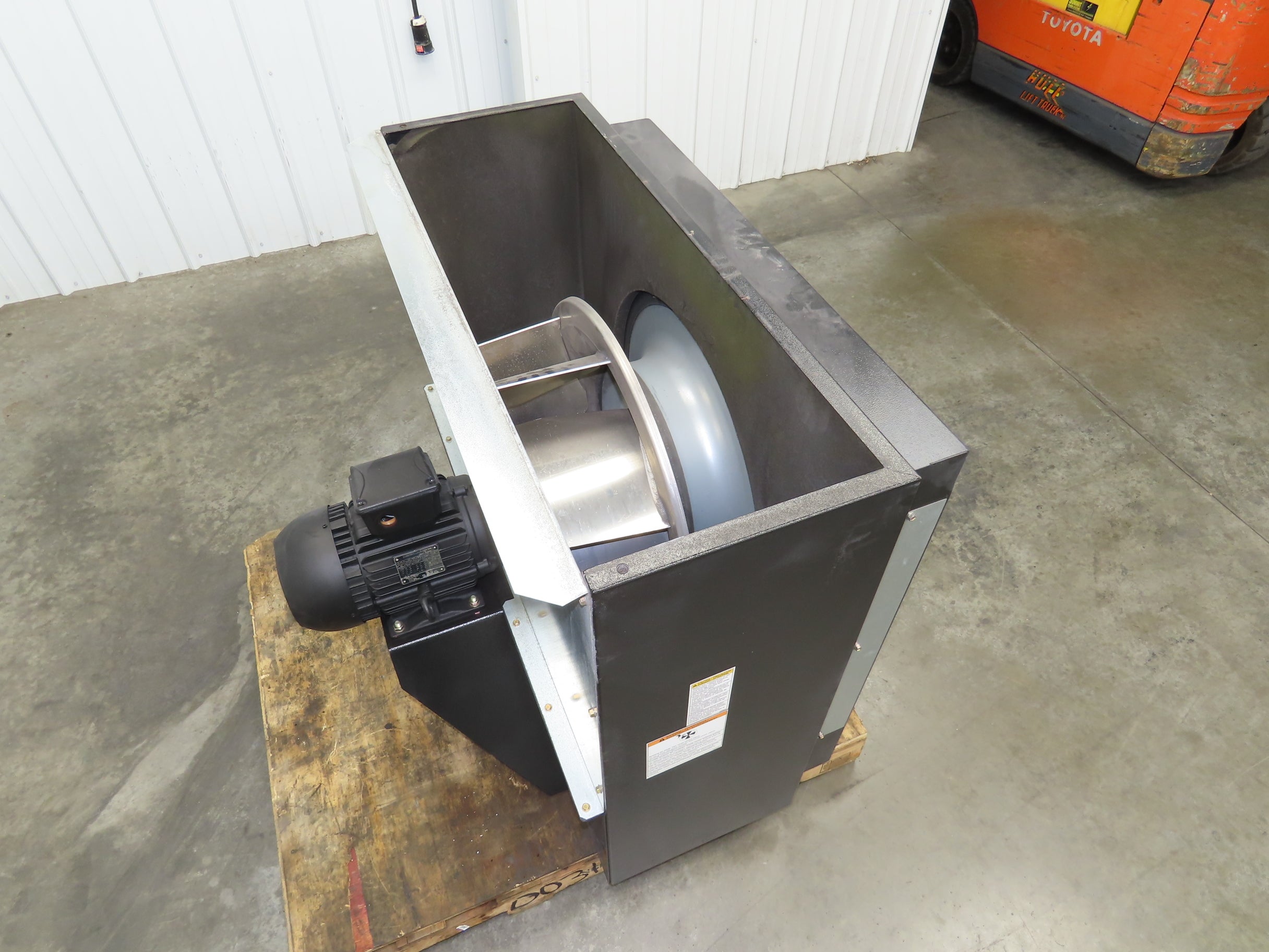 IR Screw Compressor 2.2kw Air Cooler Backward Incline Blower 230/460V ...