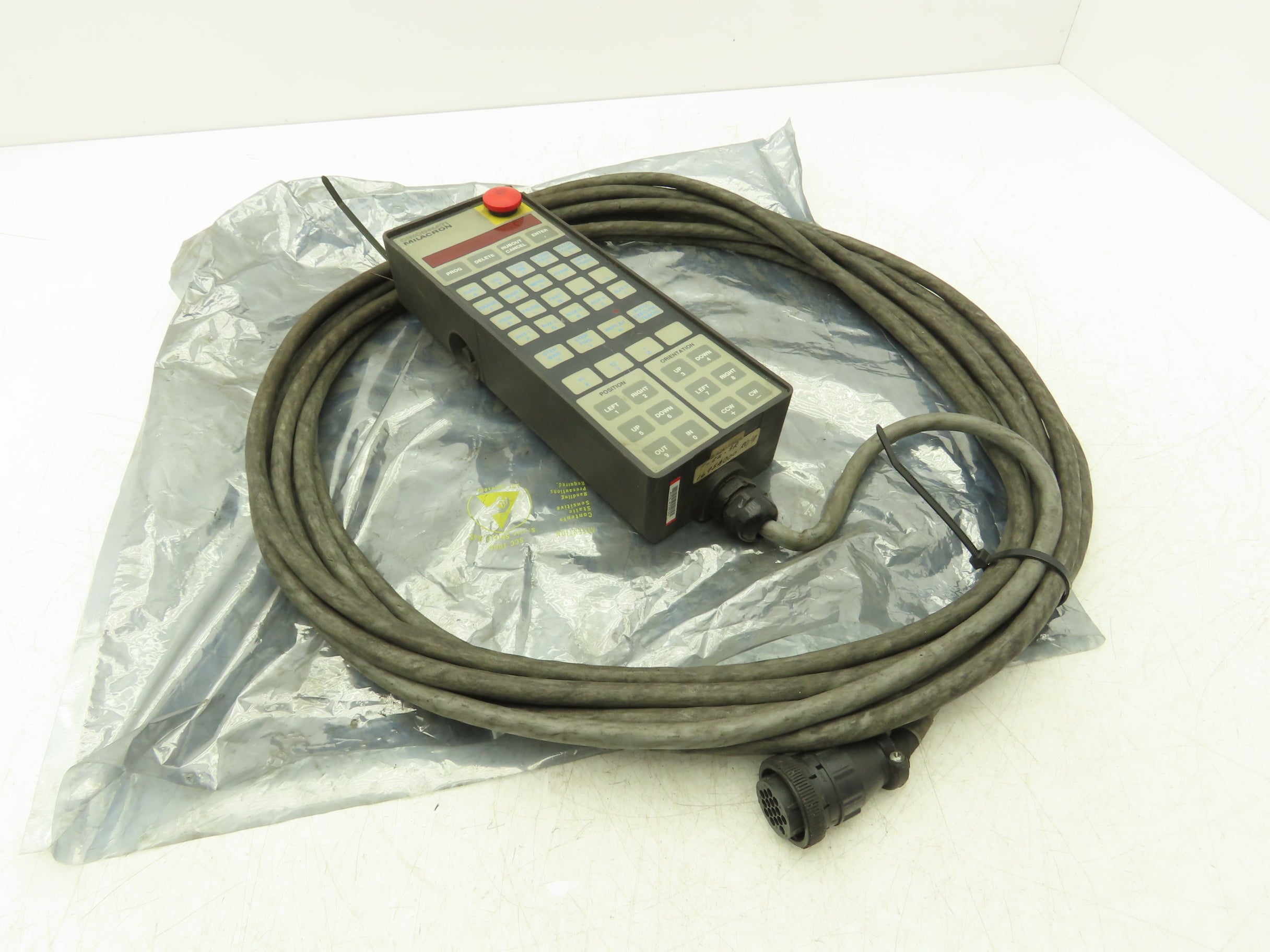Cincinnati Milacron 3-424-1992A CNC HMI Teach Pendant Operator Control ...