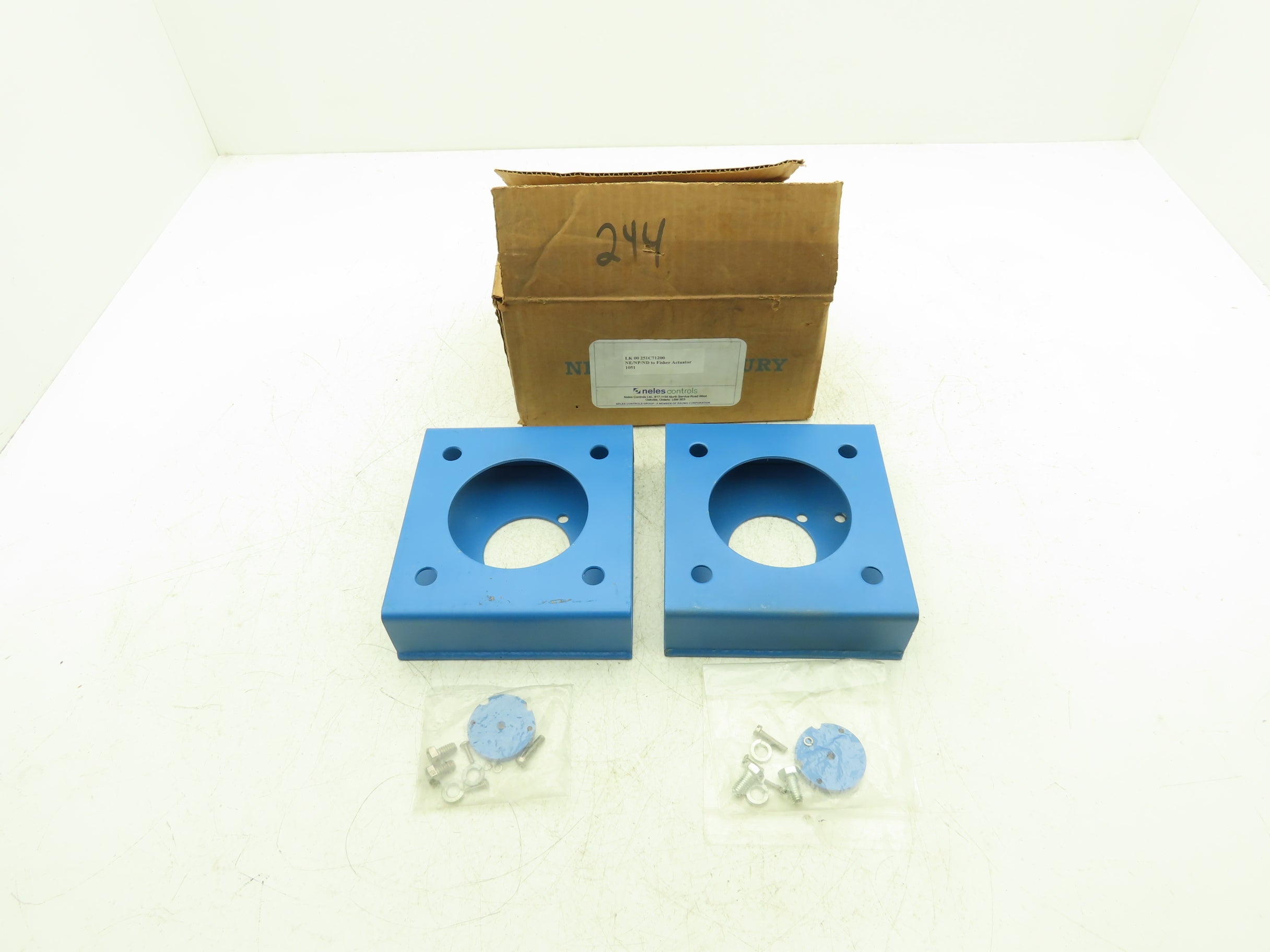 Neles-Jamesbury LK00251C71200 Valve Linkage Mount Bracket Fisher Actua ...