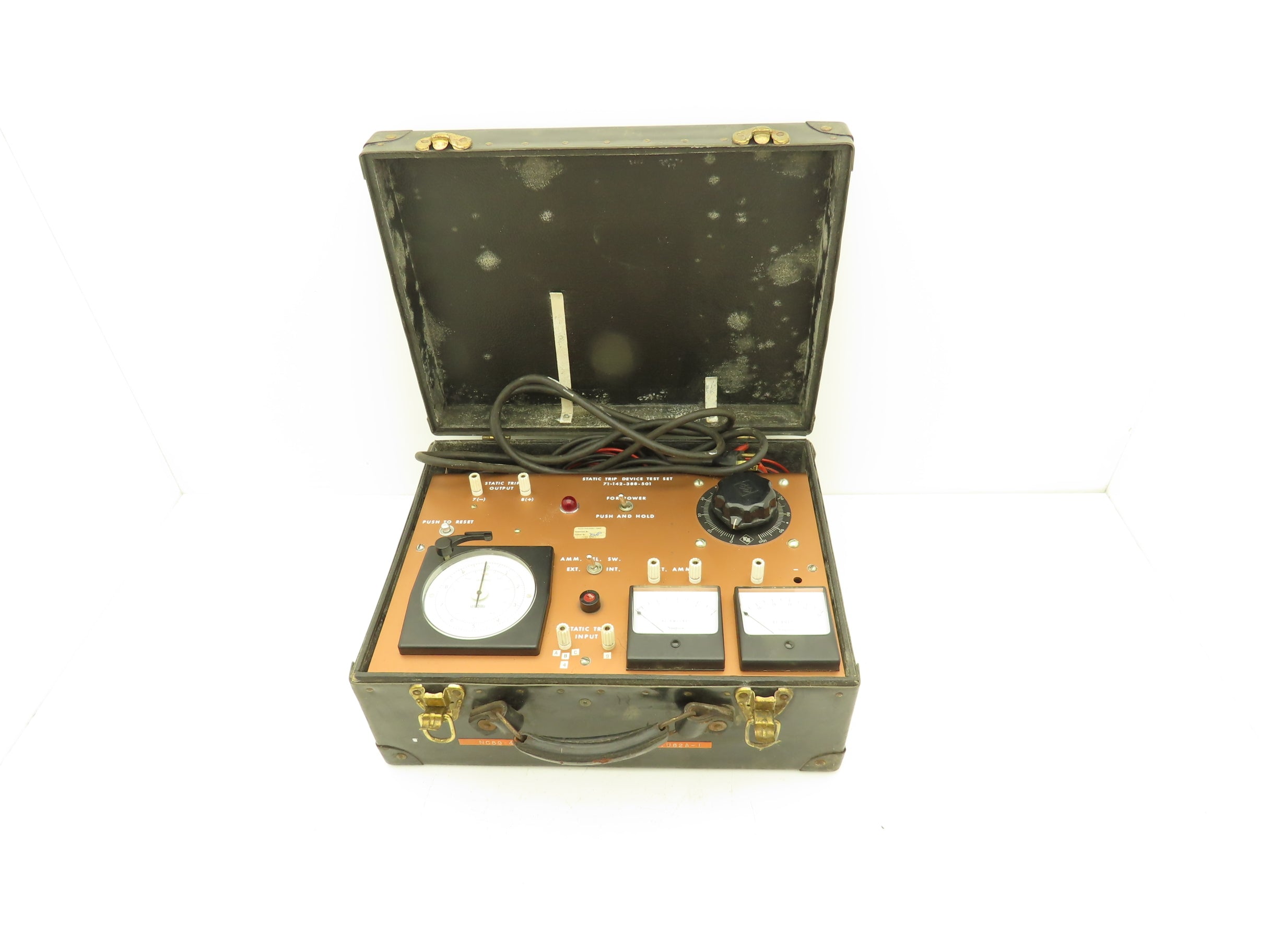 71-142-388-501 Static Trip Device Test Set Powered Up – ARROW ...