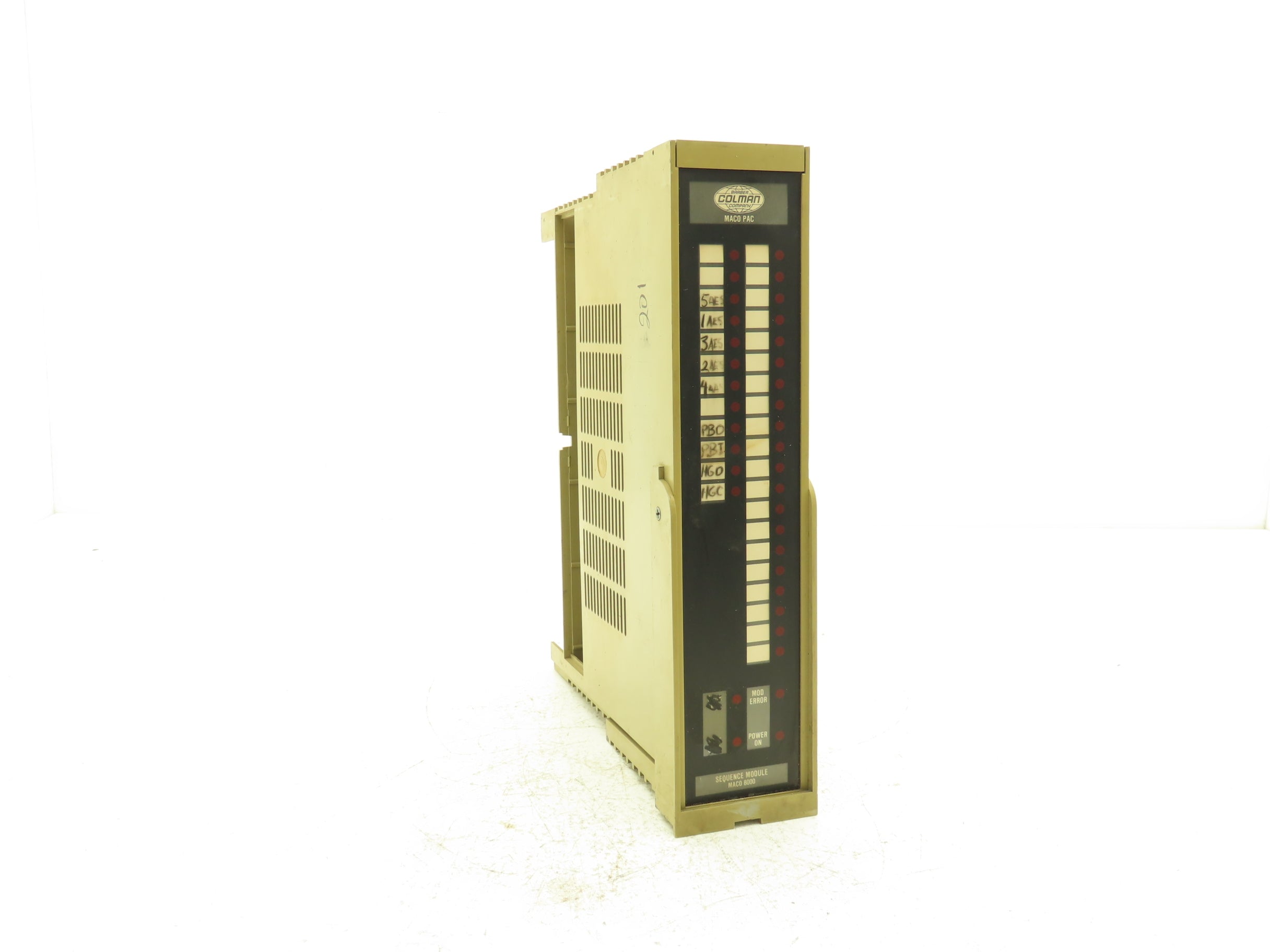 Barber Coleman 80CB-11001-001-0-00 Maco 8000 Sequence Module 120VAC 10 ...