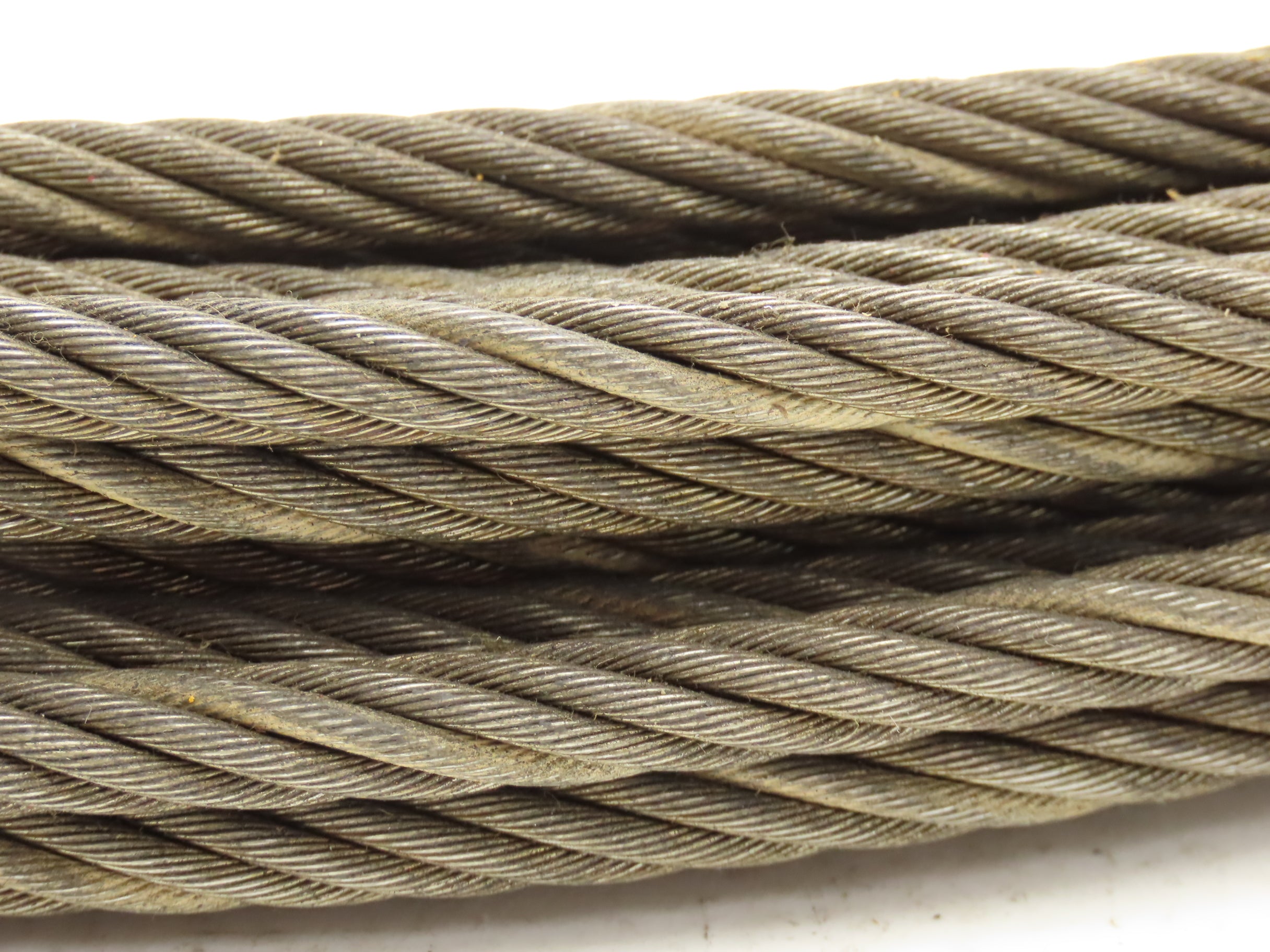 Wireco 5/16"x 80' Steel Wire Rope Crane Hoist Winch Lifting Cable ...