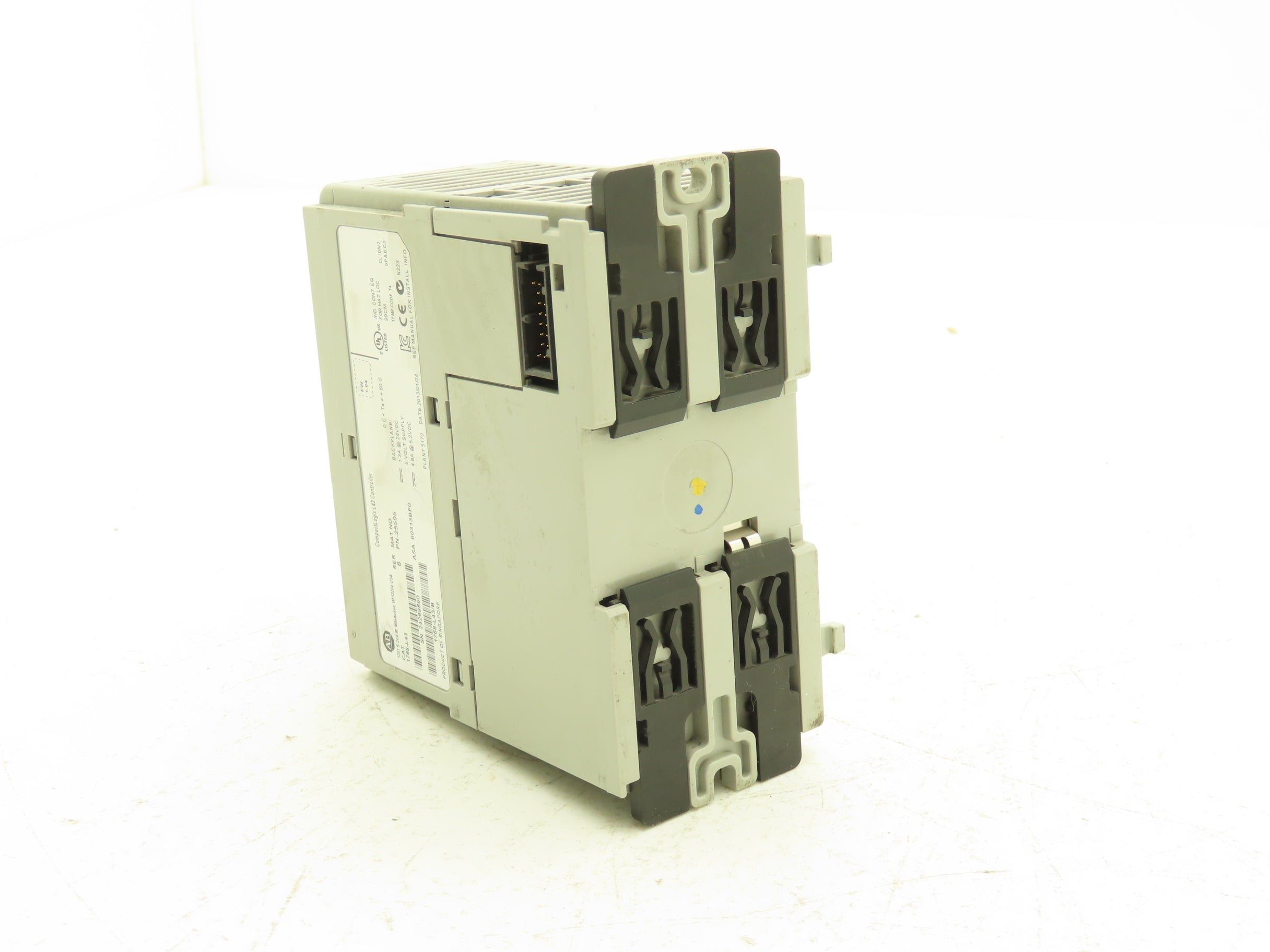 Allen Bradley 1768-L43/B Logix L43 PLC Processor Memory Controller Uni ...