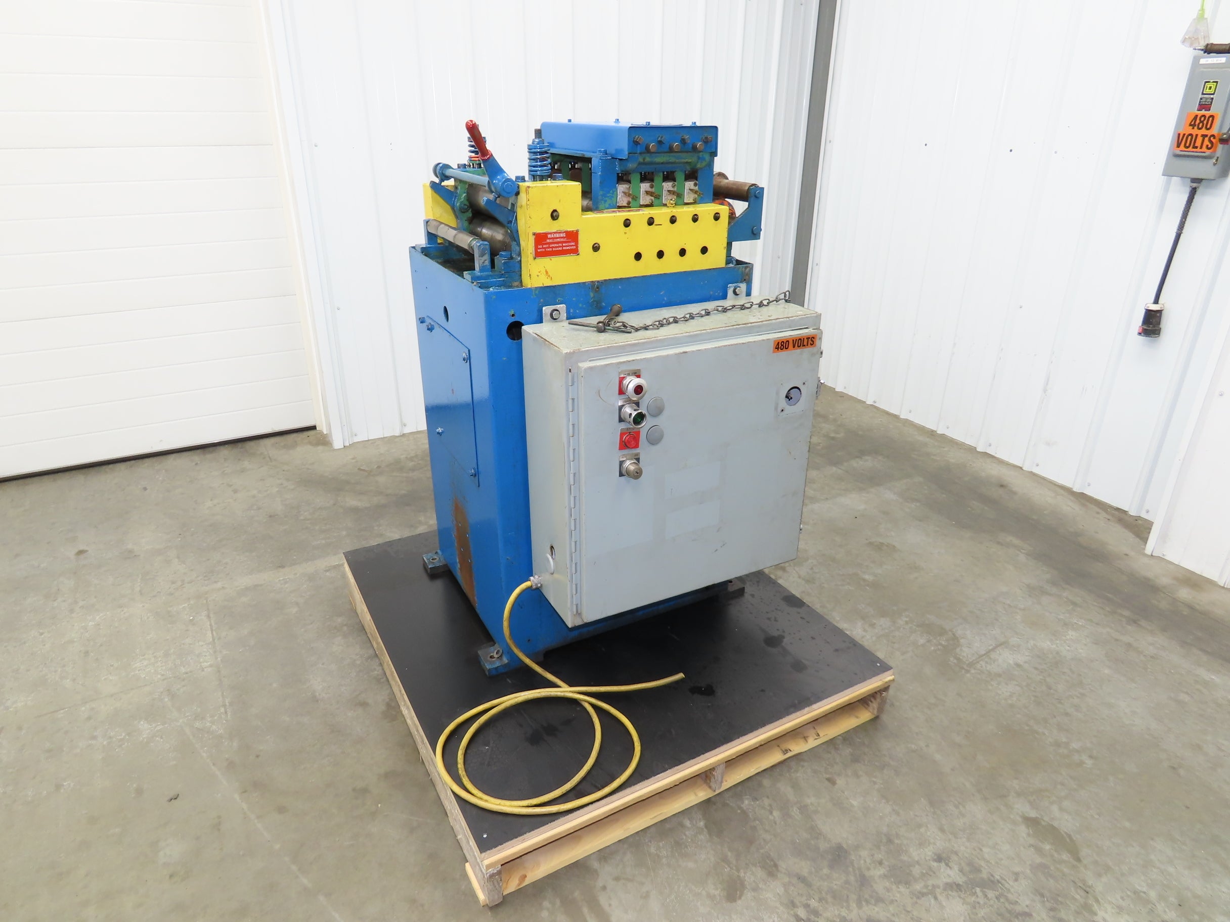 Littell Sheet Metal Contour Roll Former Straightener 4 Stand 1Hp 230/4 ...