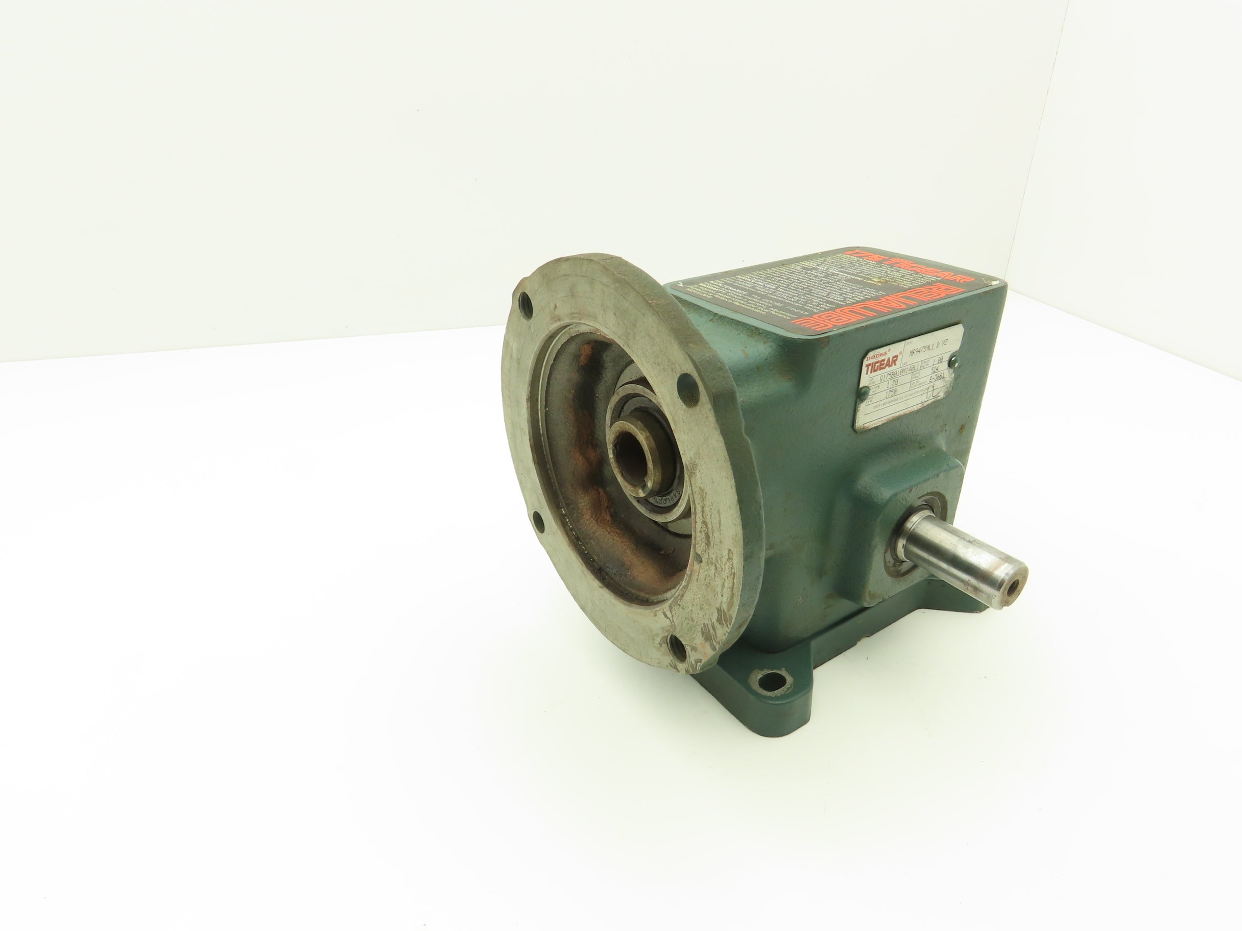 Dodge Tigear MR94759L1 D YZ Worm Gearbox 10:1 Reducer 1.7Hp 175rpm 140 ...