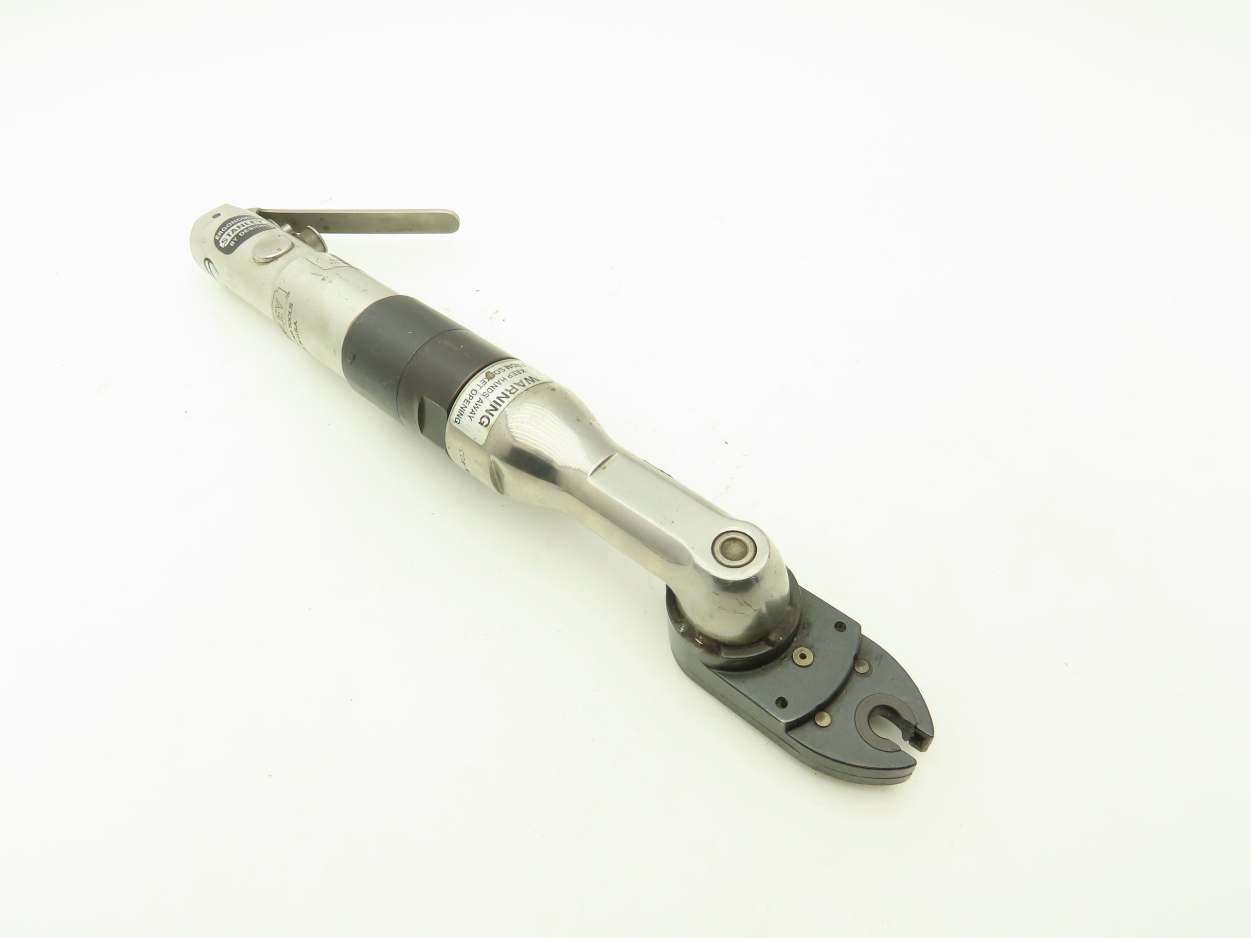 Stanley F30L132TA-27 Pneumatic Crowfoot Nutrunner 1/2" Right Angle Nut ...