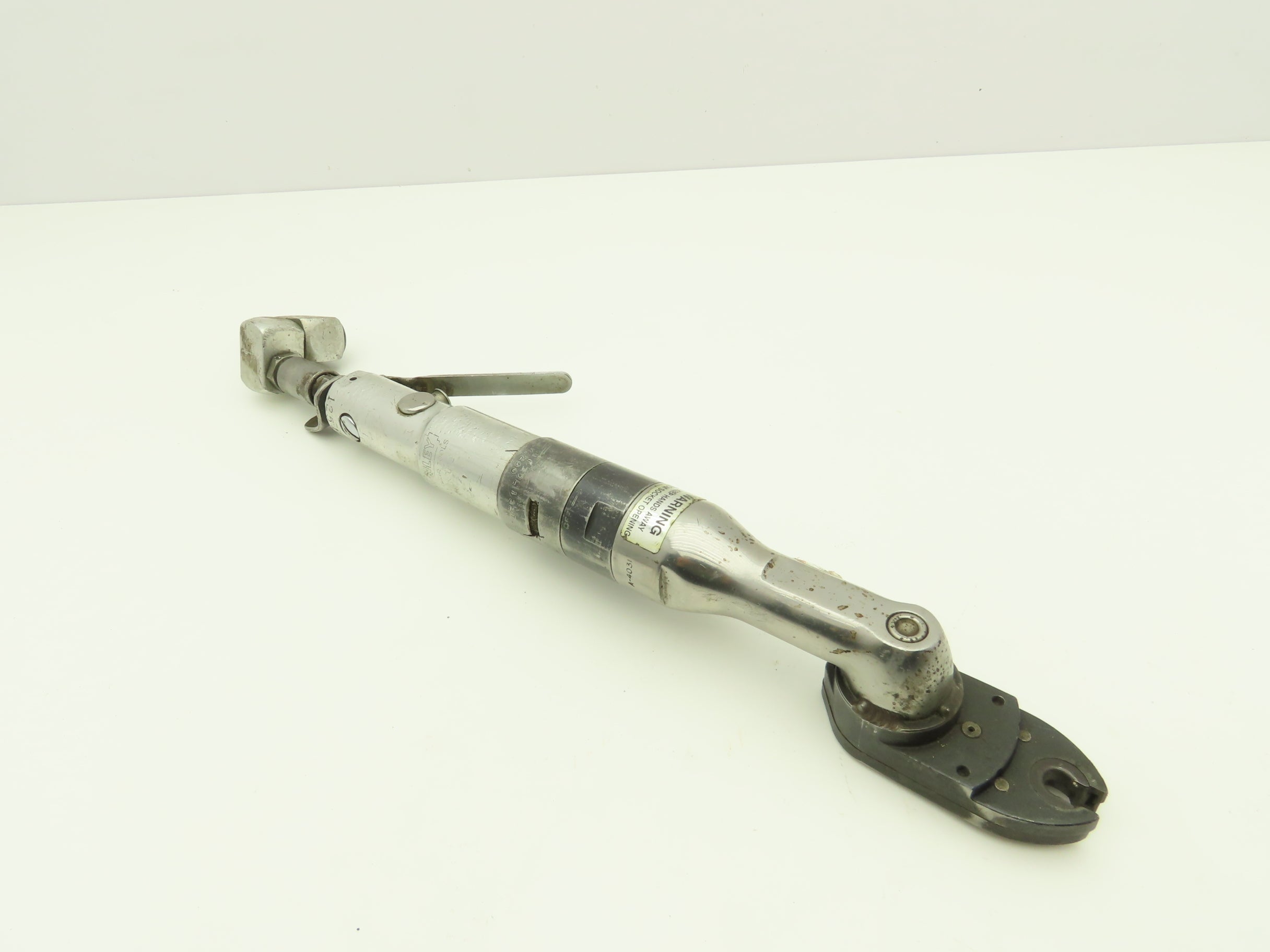 Stanley F30L132TA-20 Pneumatic Crowfoot Nutrunner 12mm Right Angle Nut ...