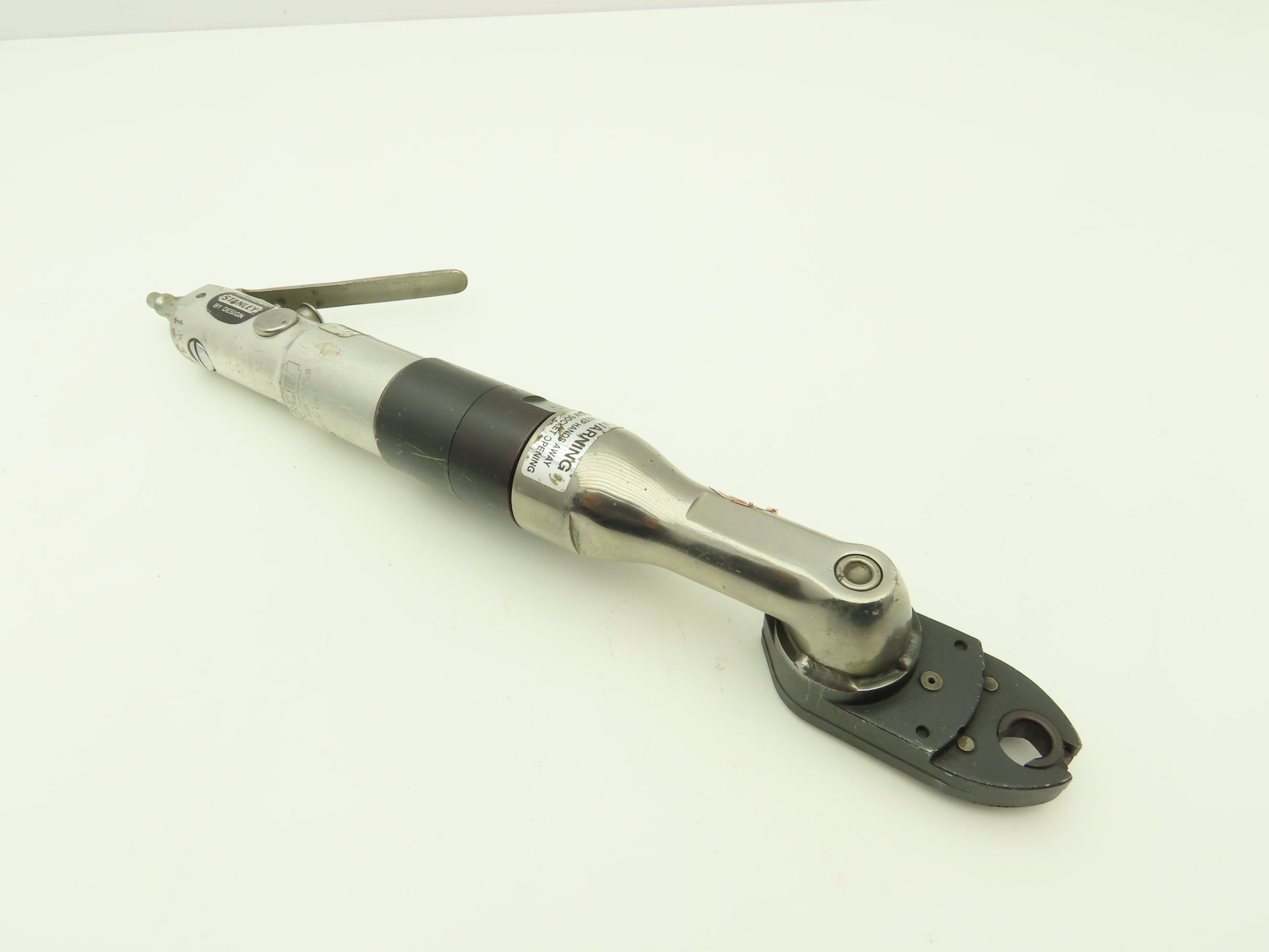 Stanley F30L132TA-27 Pneumatic Crowfoot Nutrunner 12mm Right Angle Nut ...