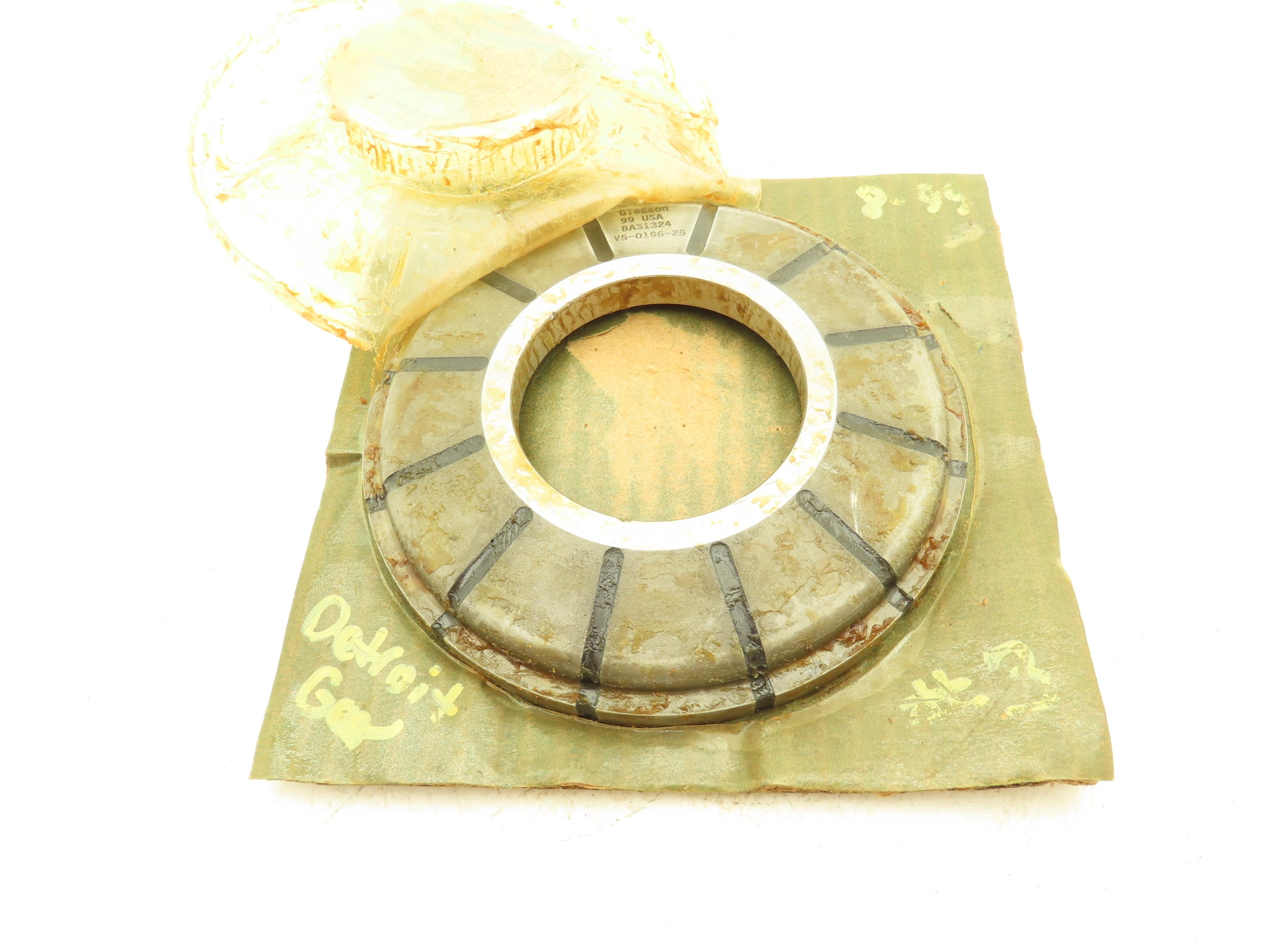 Gleason Works V5-0196-25 Work Holding Adapter Beveled Plate 6-3/8" OD ...