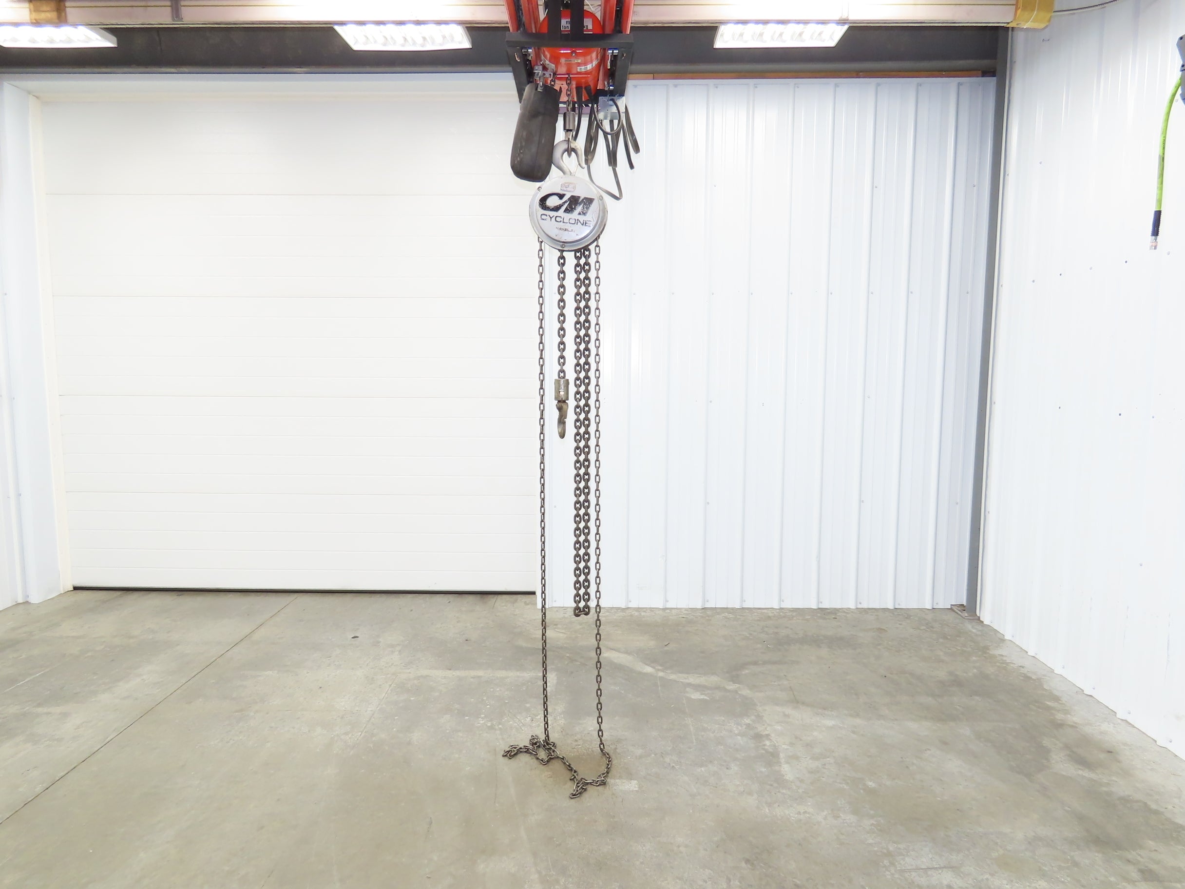 CM Cyclone Model S 2 Ton 4000Lb Manual Chain Fall Hand Hoist 11' 6" Li ...