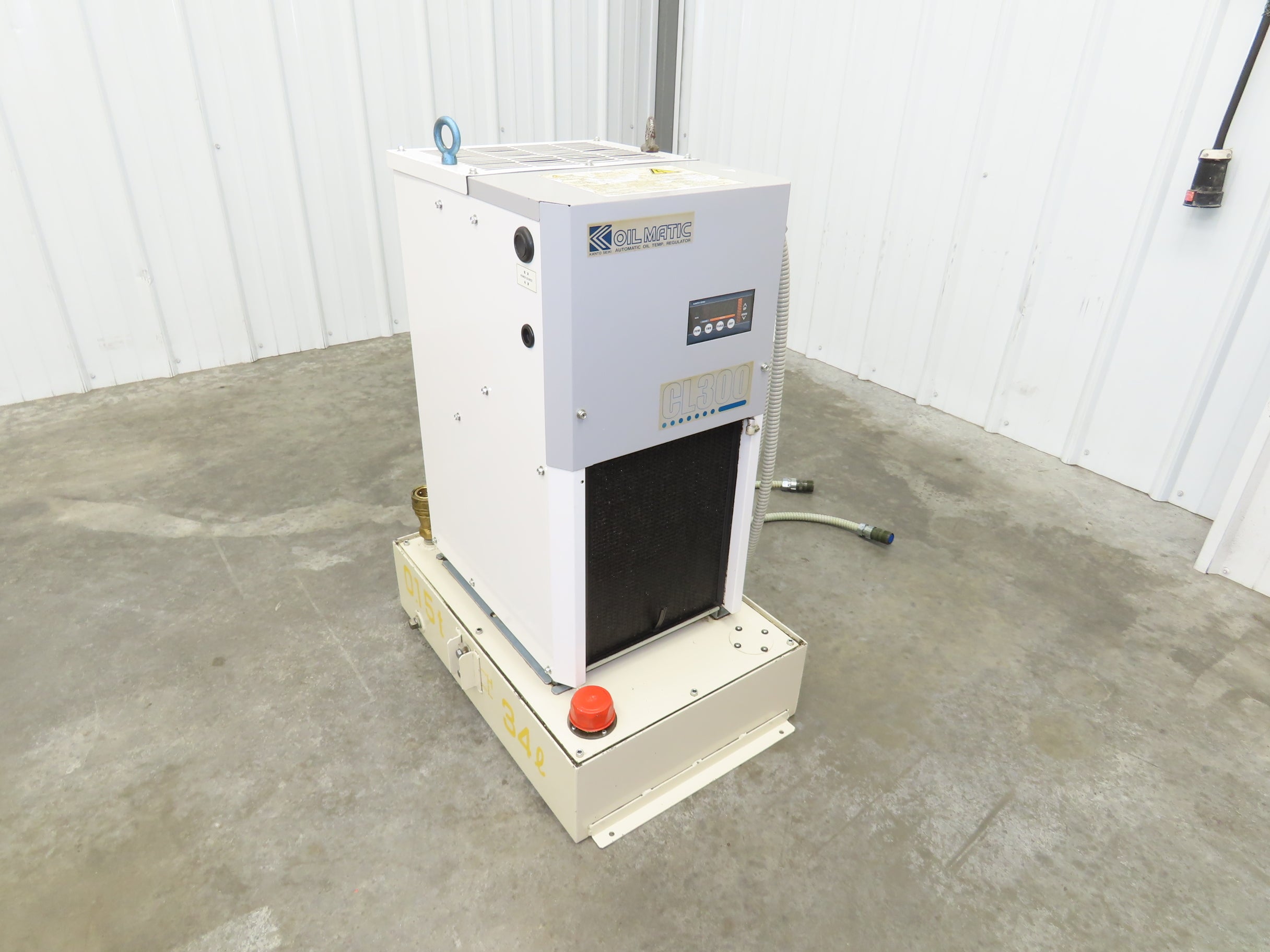 Kanto Seiki CL300B-U-Z-1 Oilmatic Hydraulic Oil Chiller Temp Regulator ...