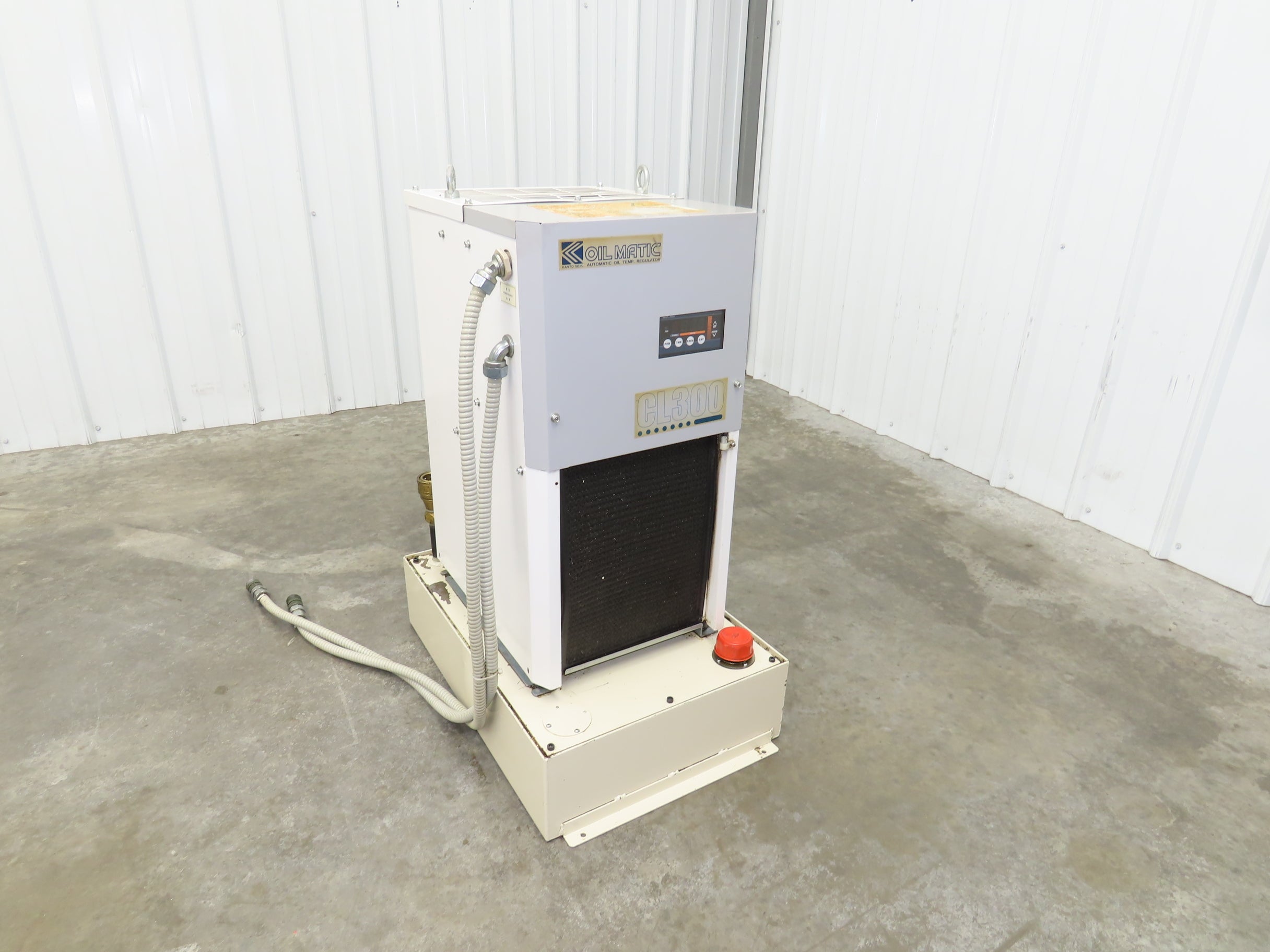 Kanto Seiki CL300B-Z-1 Oilmatic Hydraulic Oil Chiller Temp Regulator 2 ...