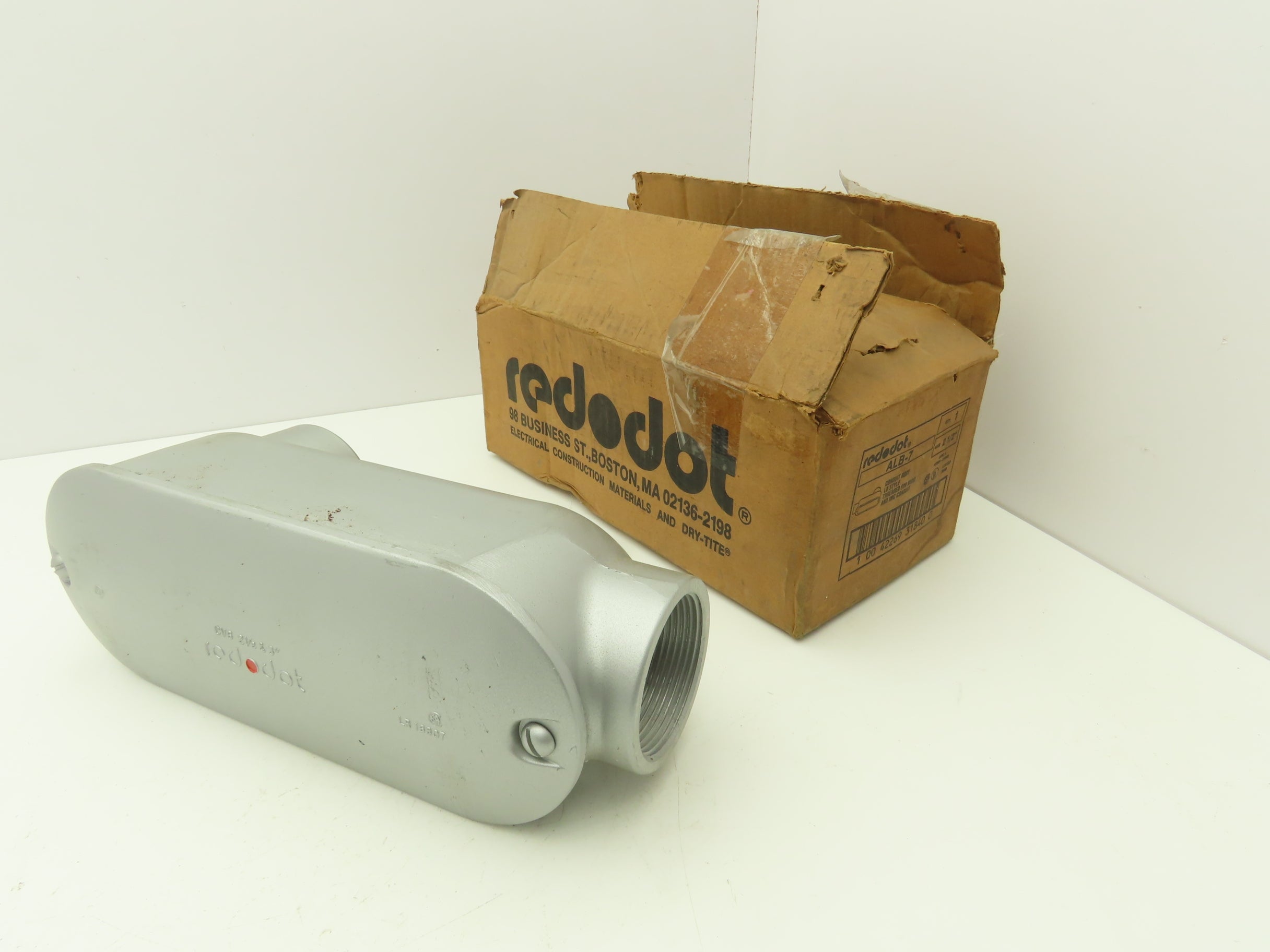 Red Dot ALB-7 Conduit Body Series A Type LB Size 2-1/2" Die Cast Alumi ...