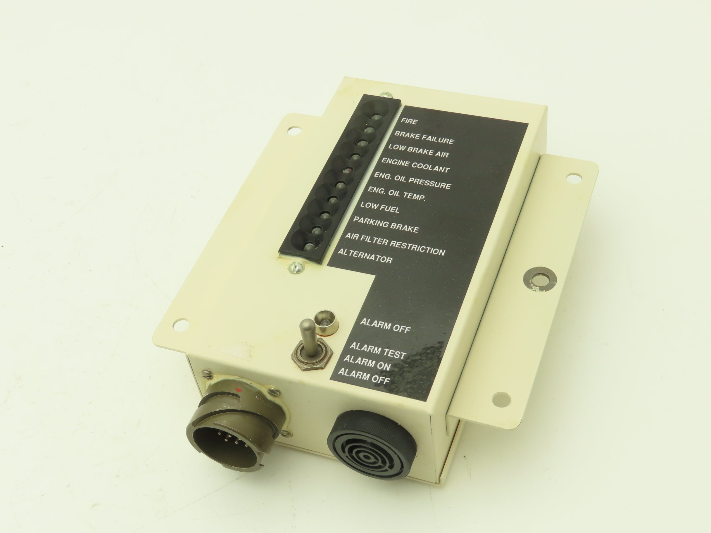 Eaton SX7EA5 Annunciator Lighted Indicator Panel W/Alarm On Off Test F ...