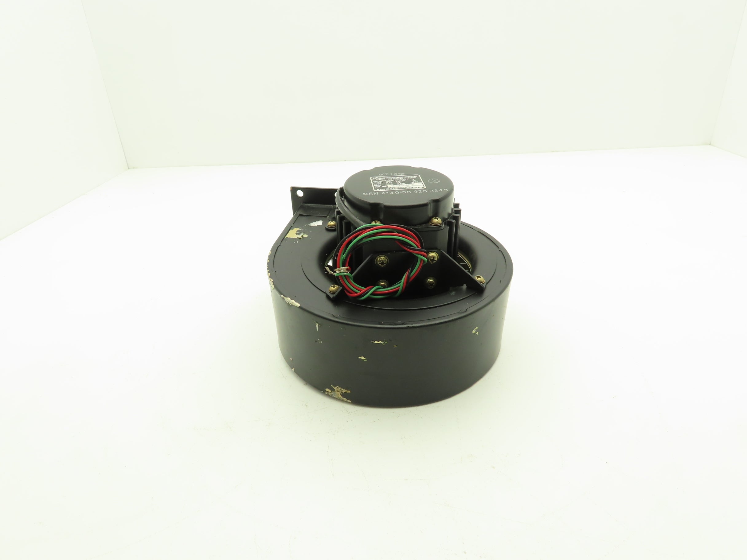 Skurka Aerospace 6604-C6888 Centrifugal Blower Fan 200V 3PH 3000 RPM ...
