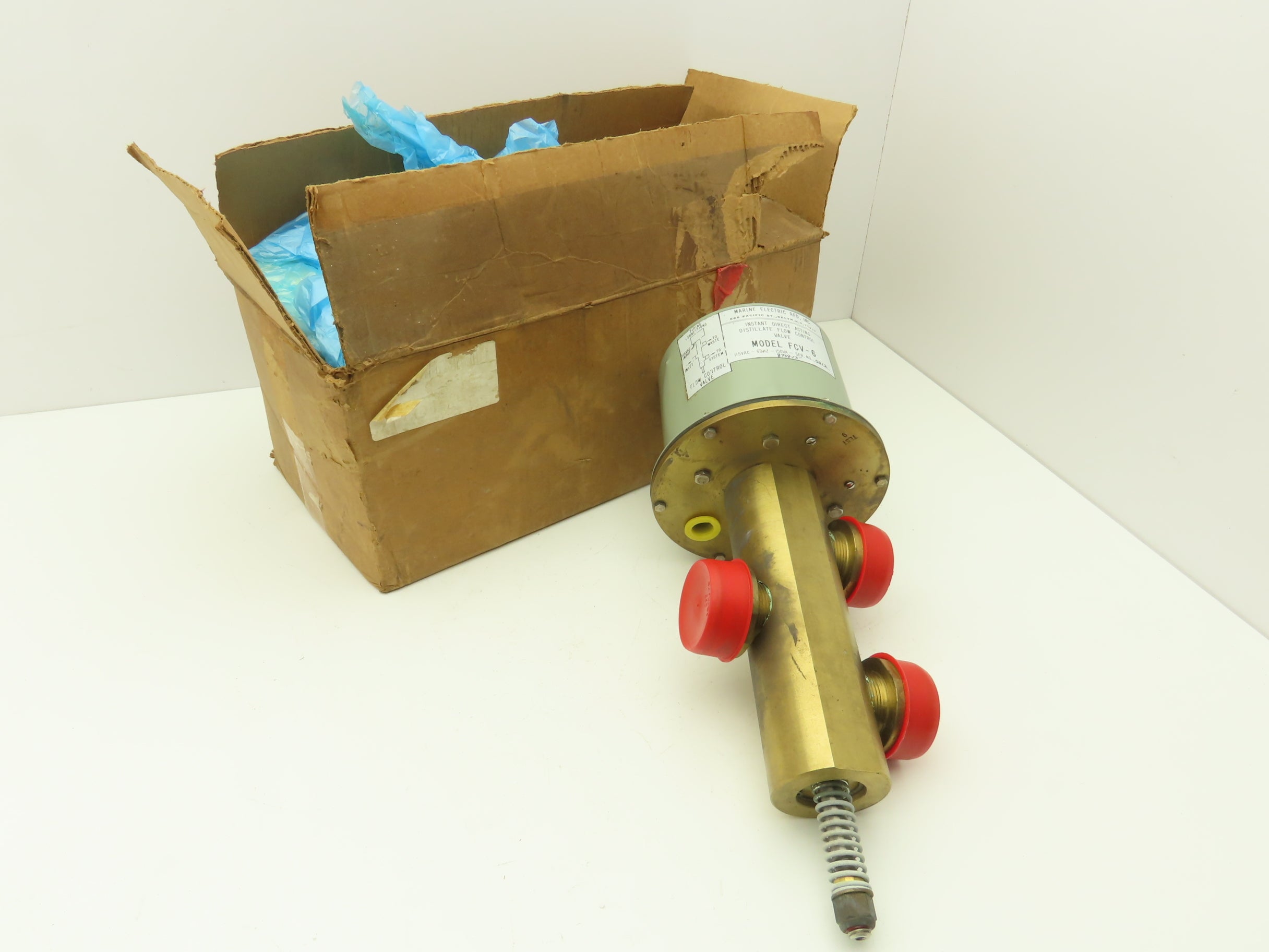 Marine Electric FCV-6 Instant Direct Acting Distillate Flow Control 3 ...