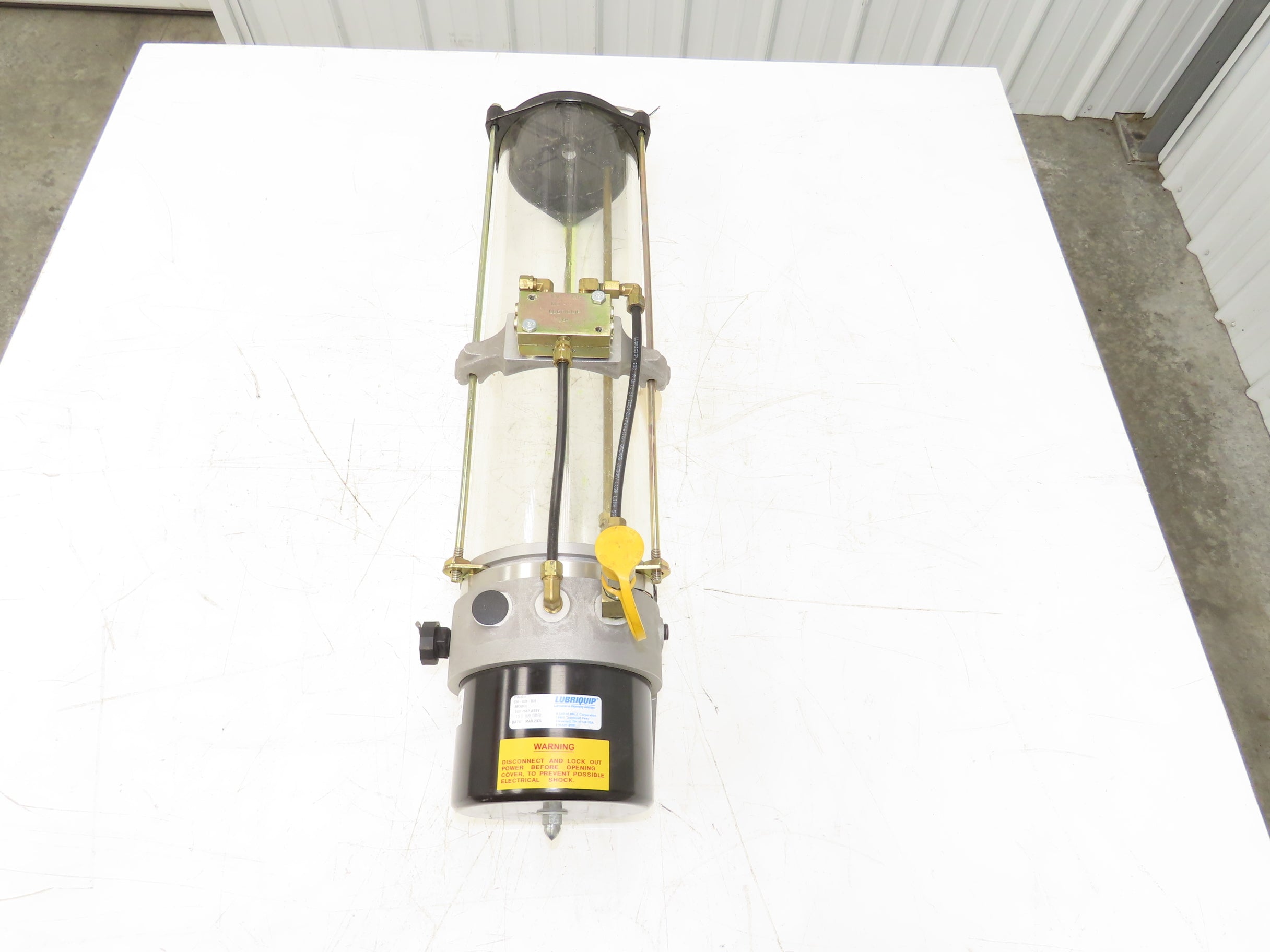 Lubriquip 550-001-831 EGP Lubrication Oil Pump 115V Air Operated 20 Pi ...