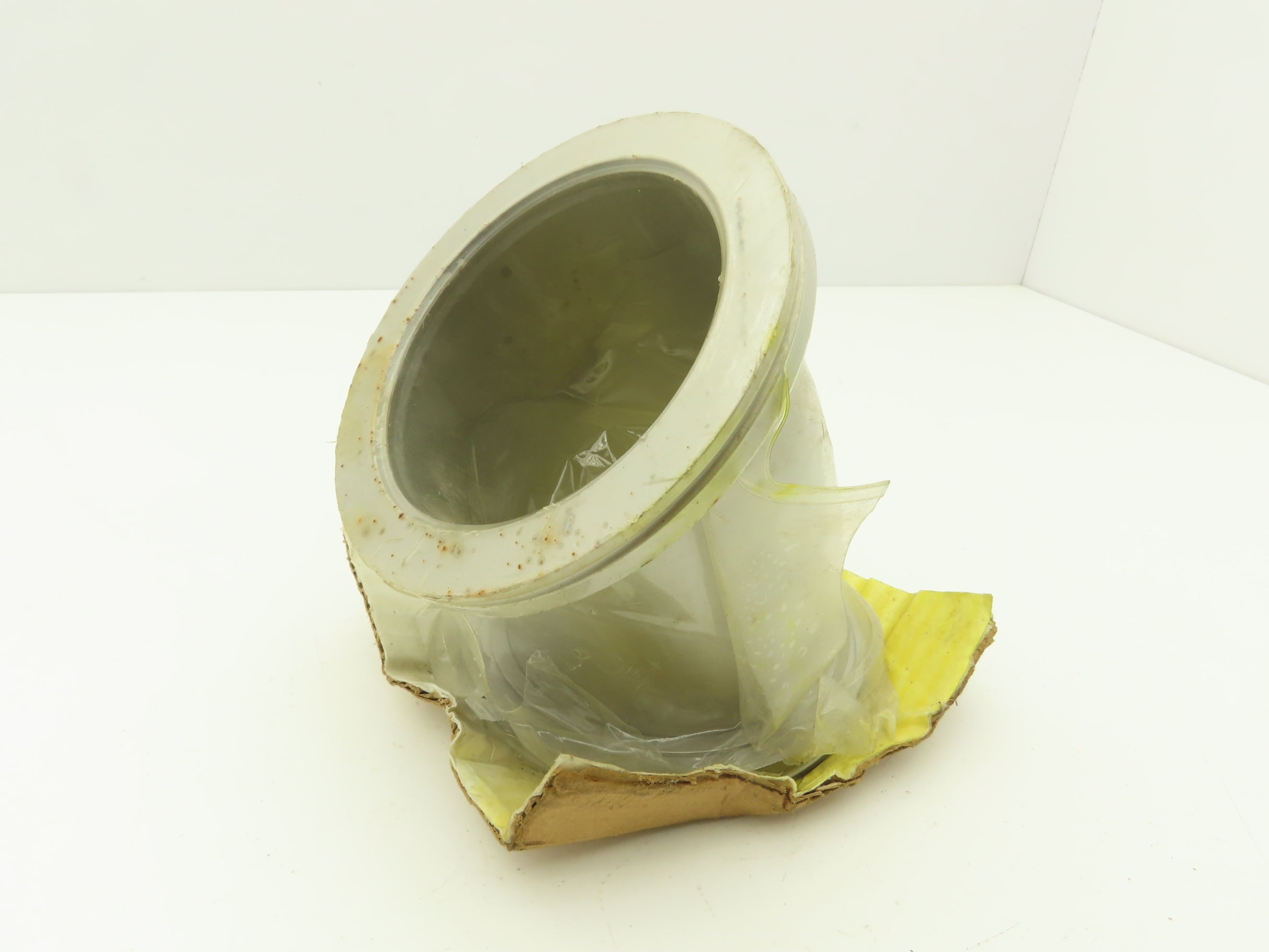 E45-NW-100 4" Vacuum Tube Elbow Short Radius 45 Deg With Welded Flange ...