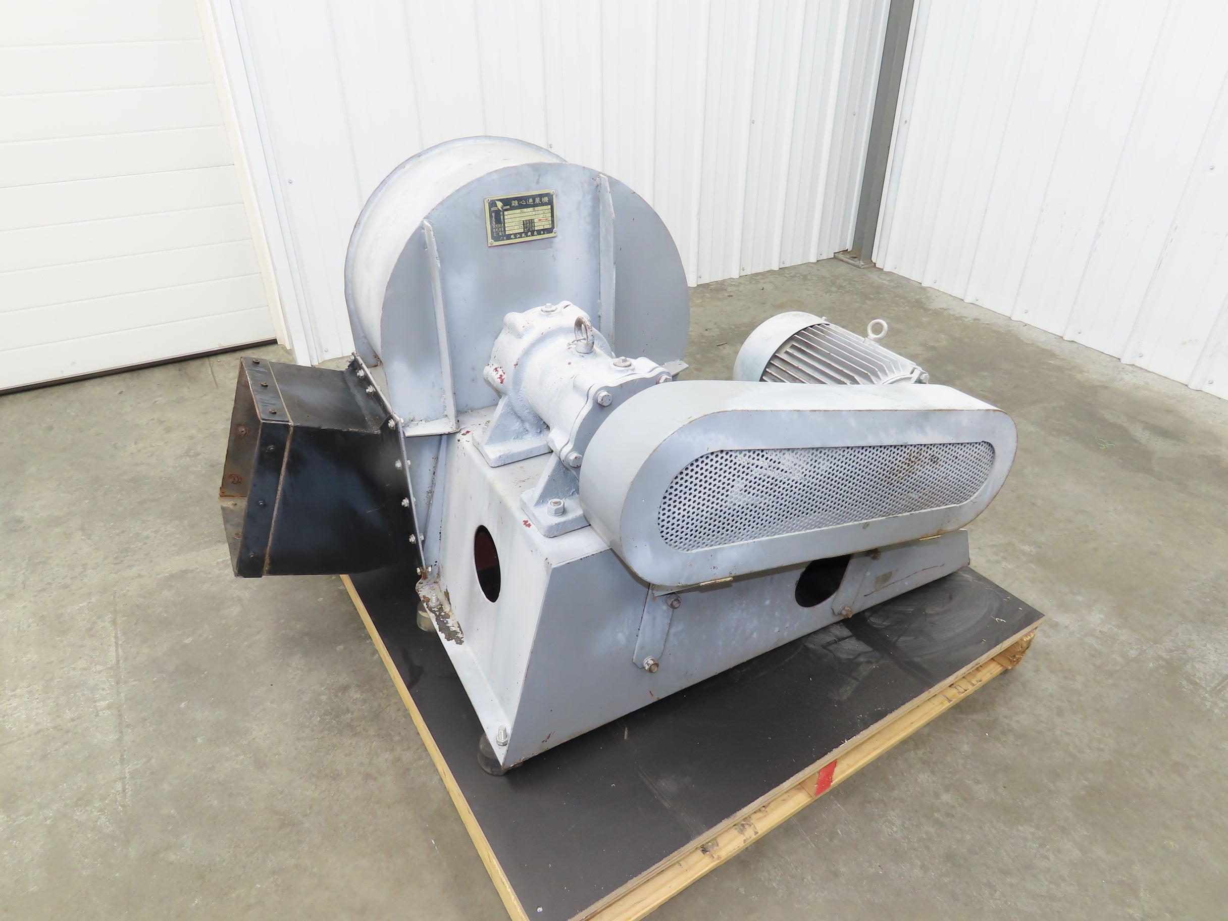 Centrifugal Blower Backward Incline Fan 14" Wheel 9" In 10x11" Out ...