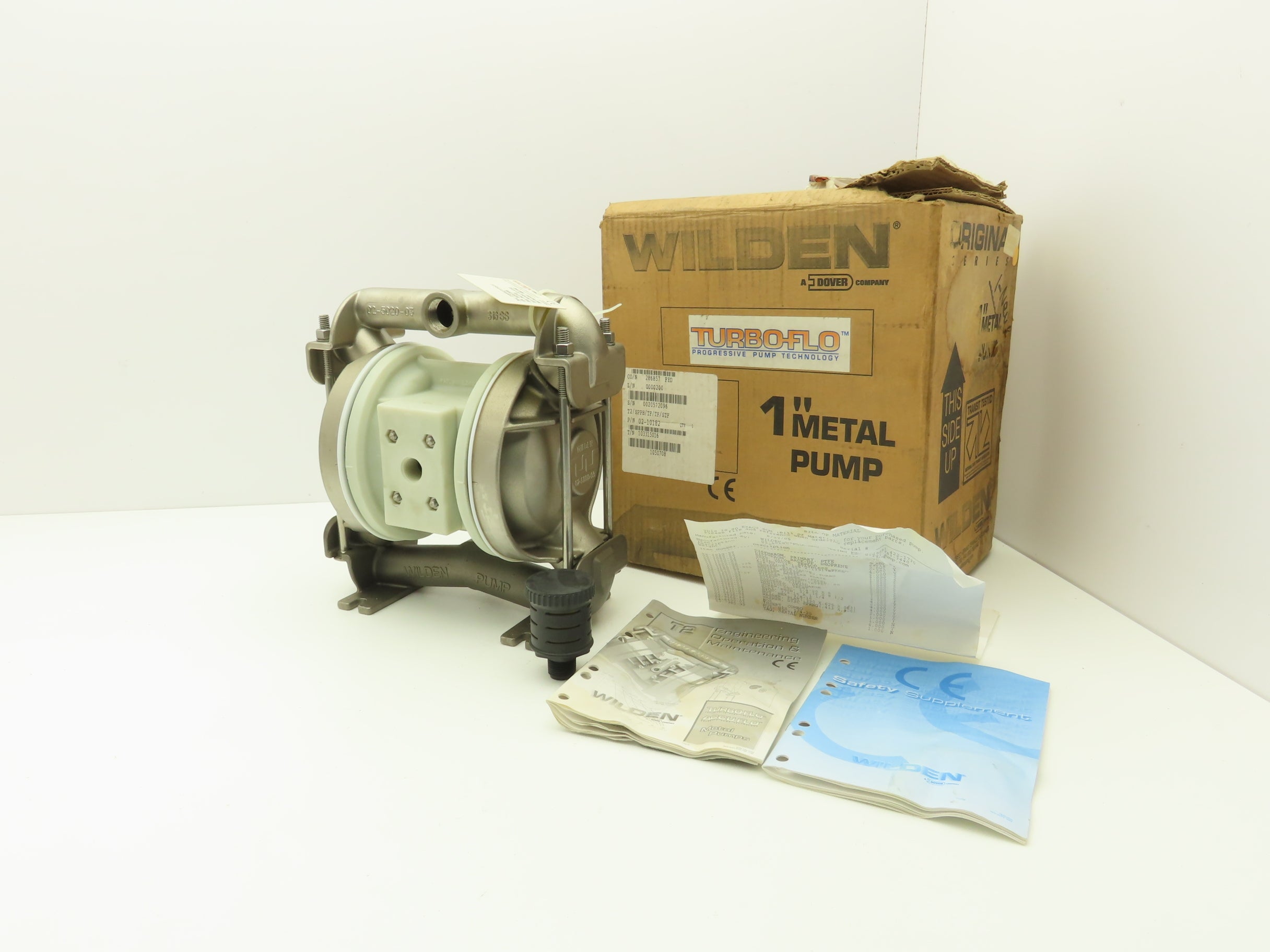 Wilden T2/SPPB/TF/TF/STF Pro-Flo Air Operated Diaphragm Pump Stainless ...