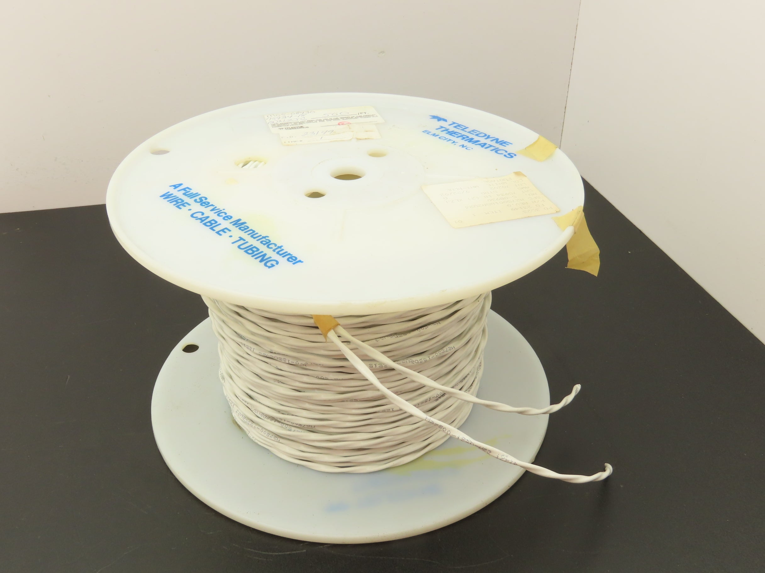 M27500-18SD2U23 18AWG 2 Conductor Wire Tefzel Aircraft Cable Military ...