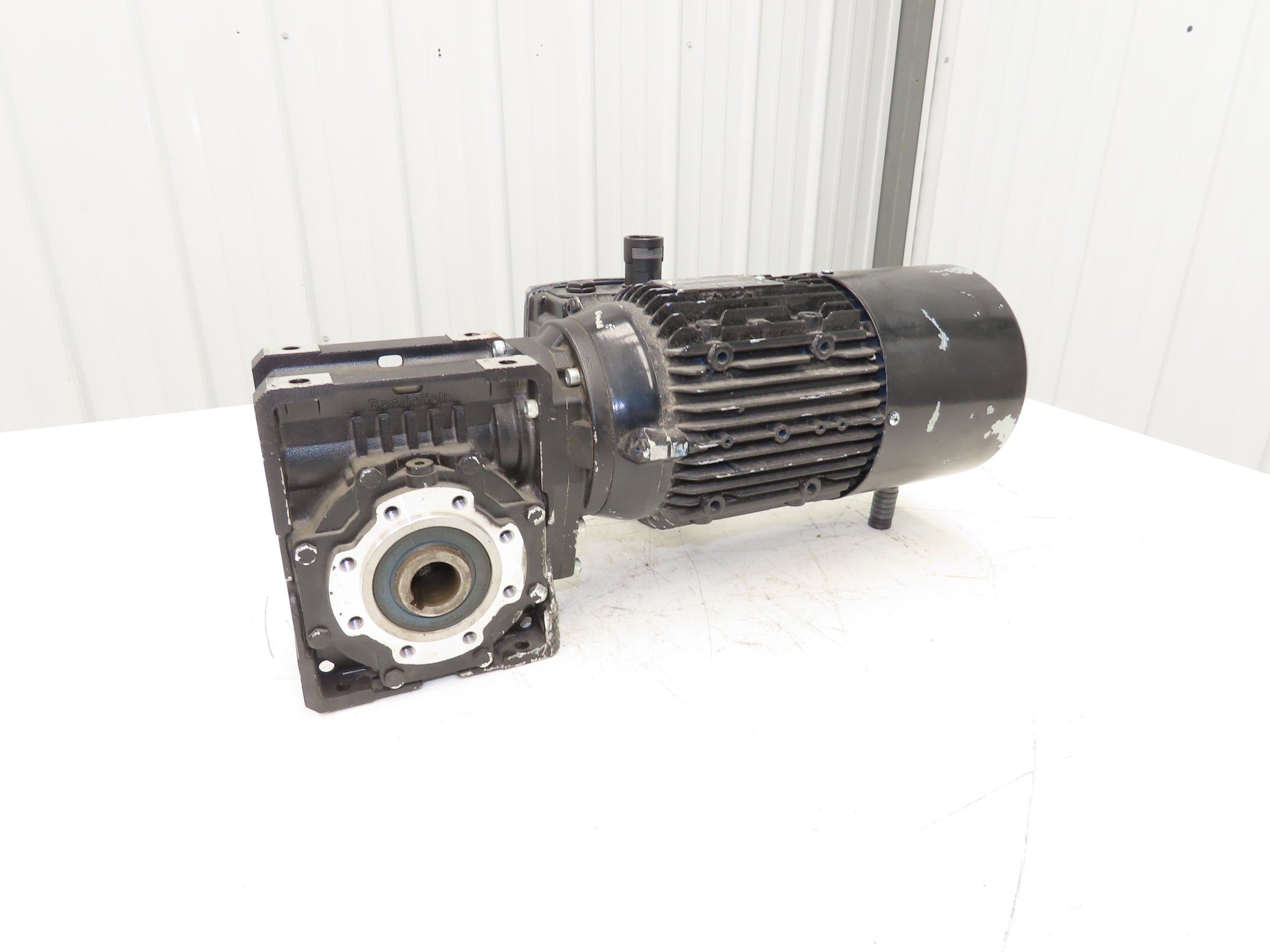 Siemens 1LE10010DB390KA4Z AC Gearmotor 80:1 Reducer 22RPM 0.75kW 480V ...