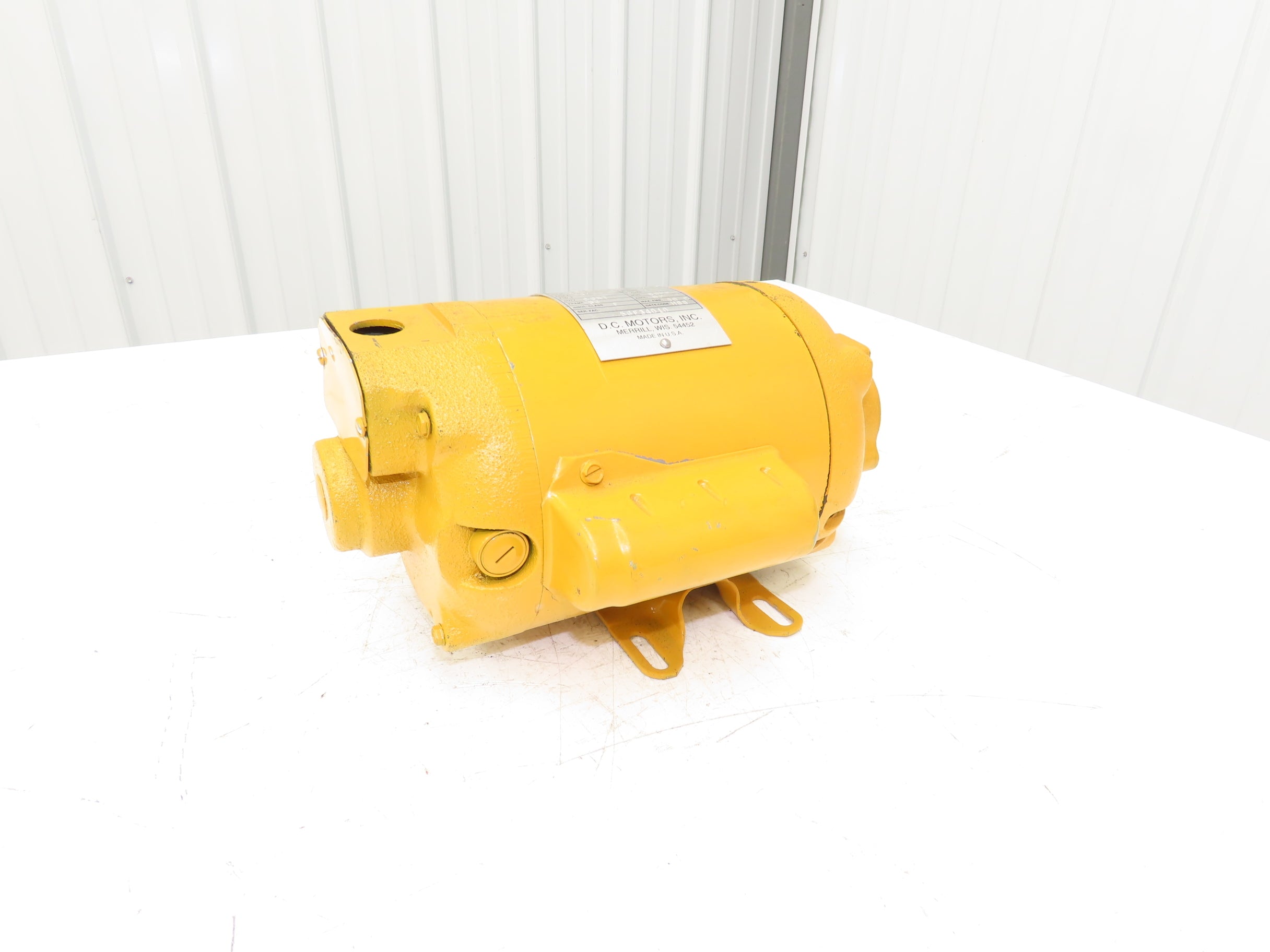 DC Motors Inc 190M94CW DC Pump Motor 28V 3/4Hp 31A 3450 RPM 56 Frame S ...