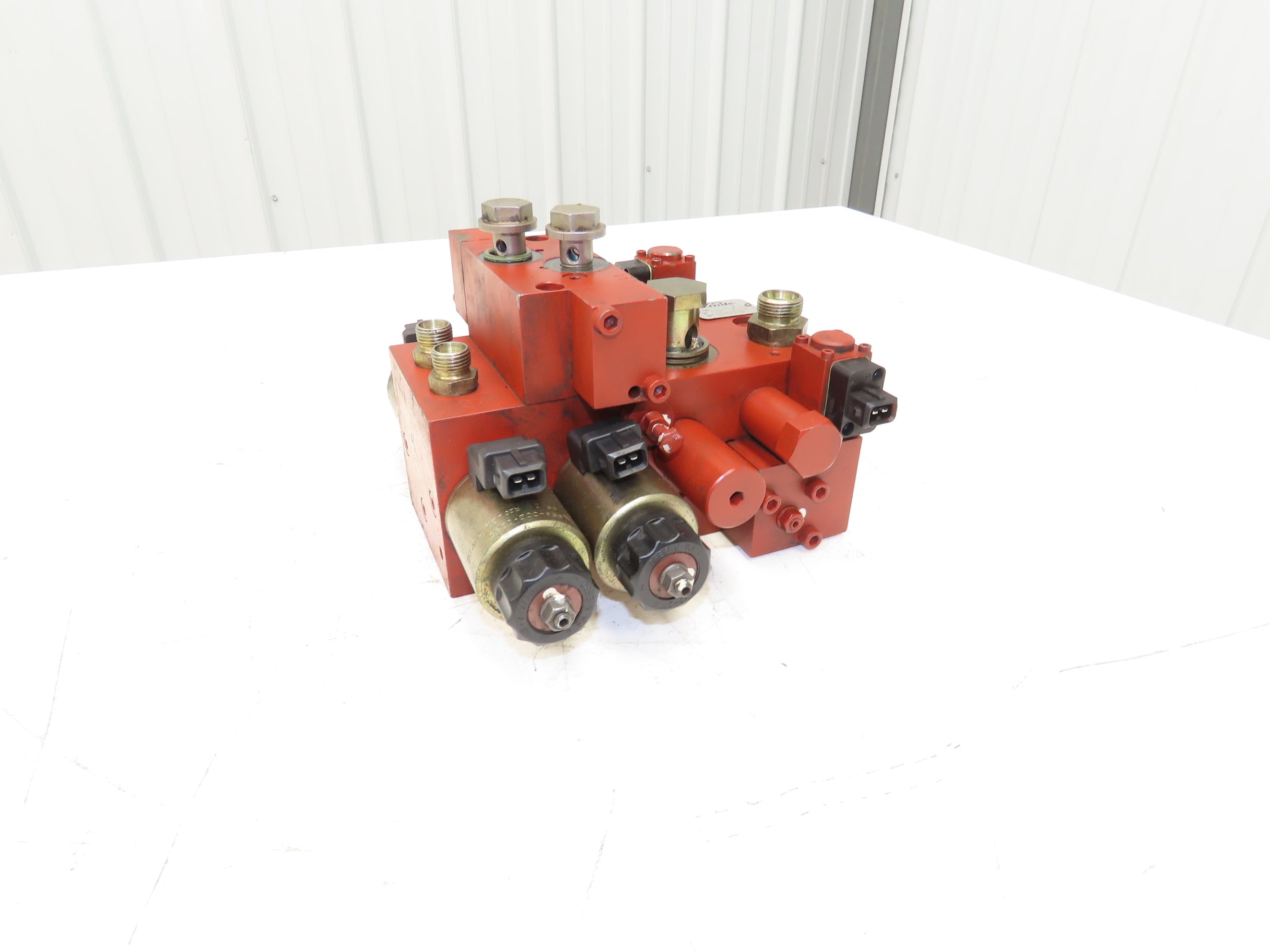 Linde BR 335 Hydraulic 3-Spool Forklift Mast Control Valve Removed Fro ...