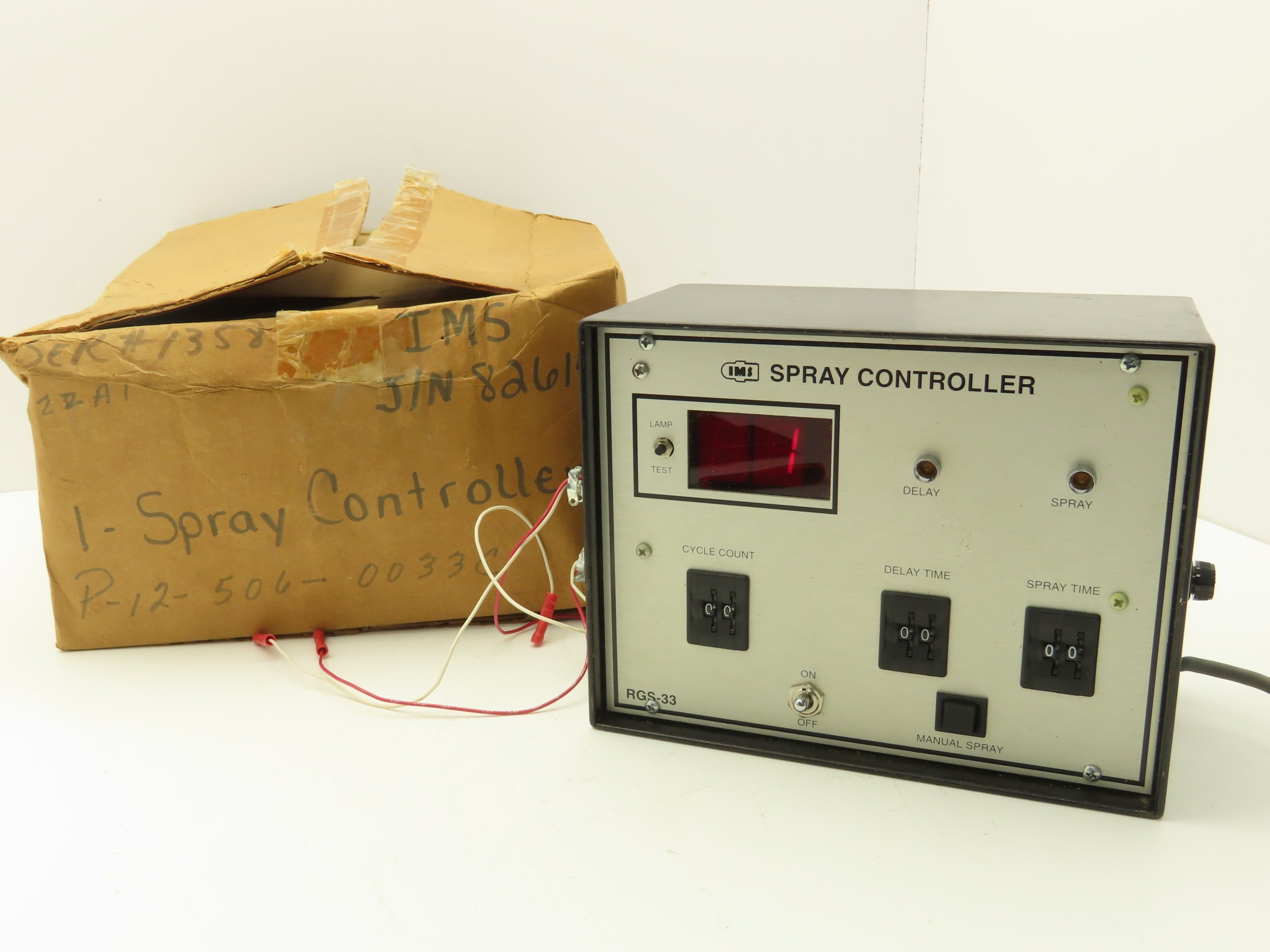 IMS RGS-33 Spray Controller 2 Solenoid Output Cycle Count 120V – ARROW ...