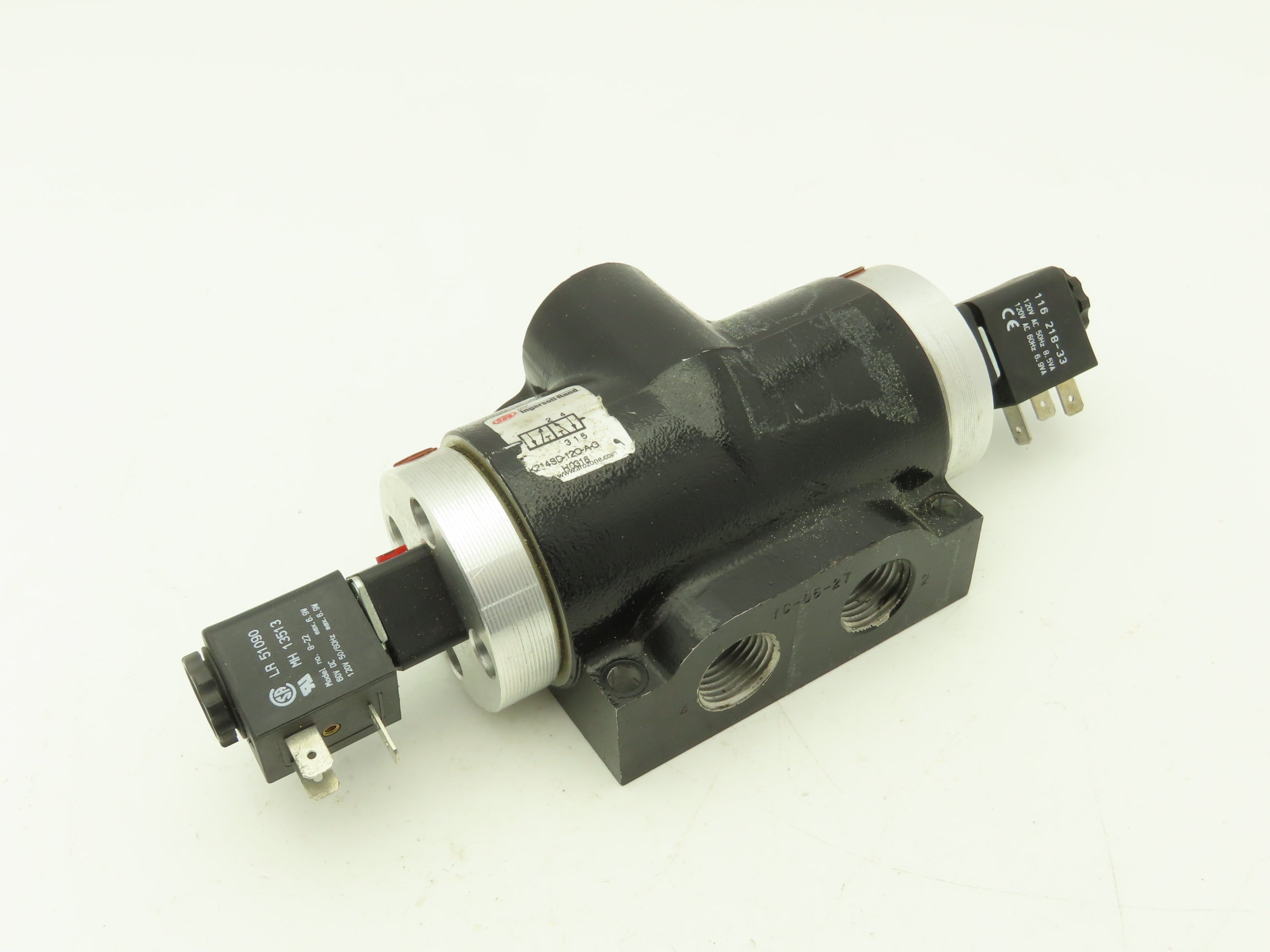 Norgren K214SD-120-A-G Solenoid Air Control Valve 4-way 2-pos 1/2"NPT ...