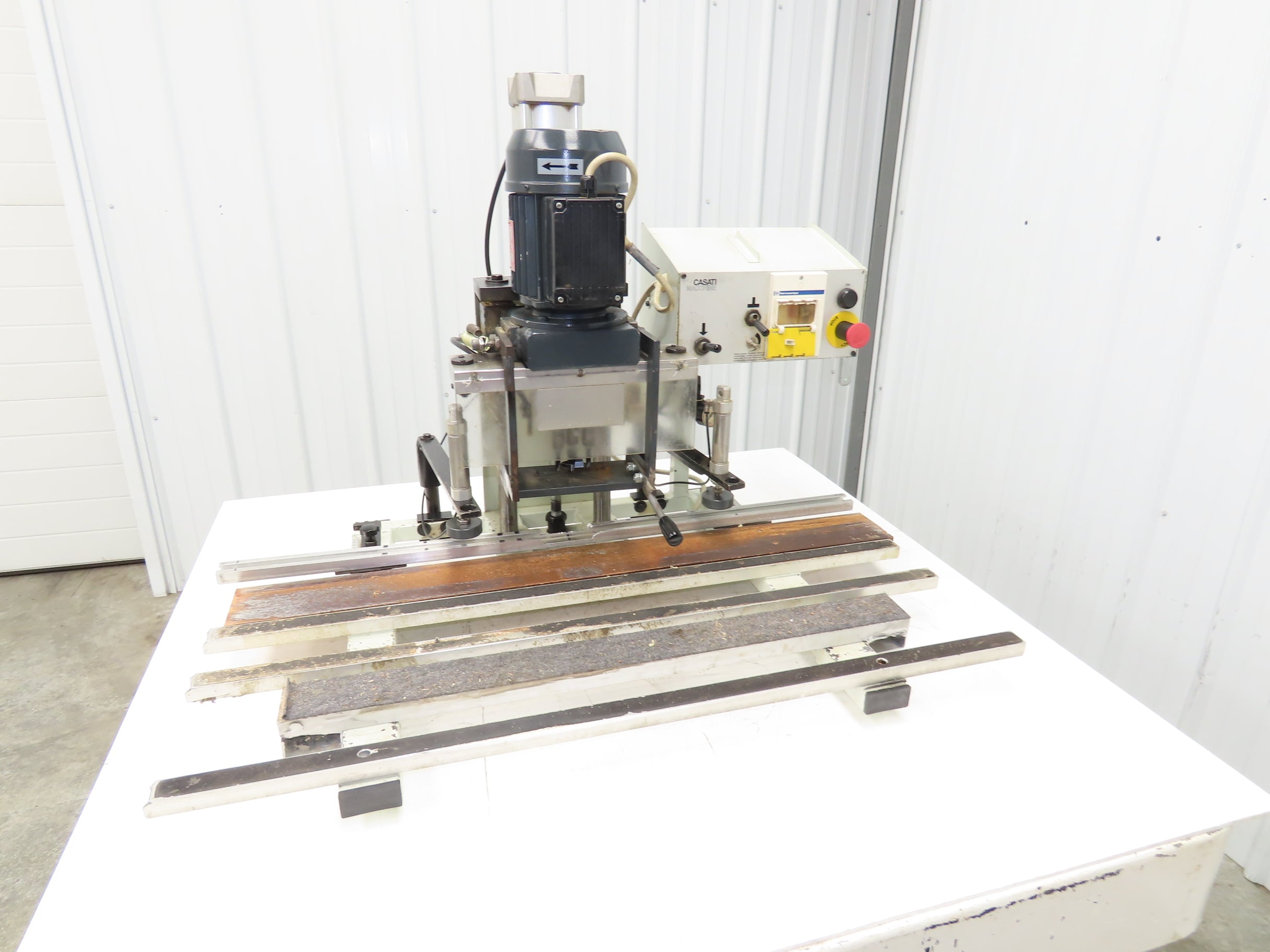 Casati HF/BP Hinge Boring Machine 230V 3Ph 1.5 HP Pneumatic Insertion ...