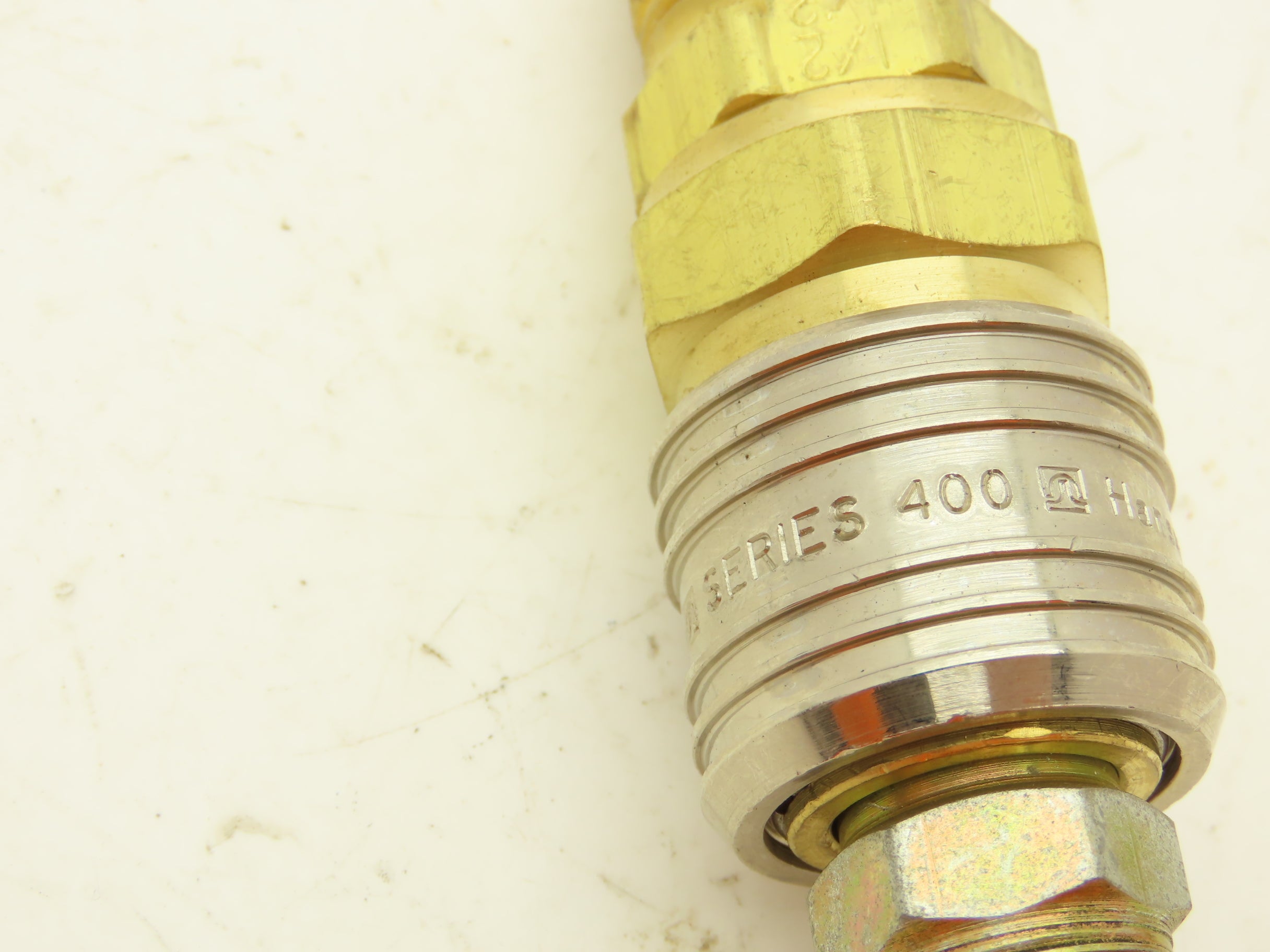 Parker Hansen 400/42 Pneumatic Female/Male Quick Coupler 3/8" Body Lot ...