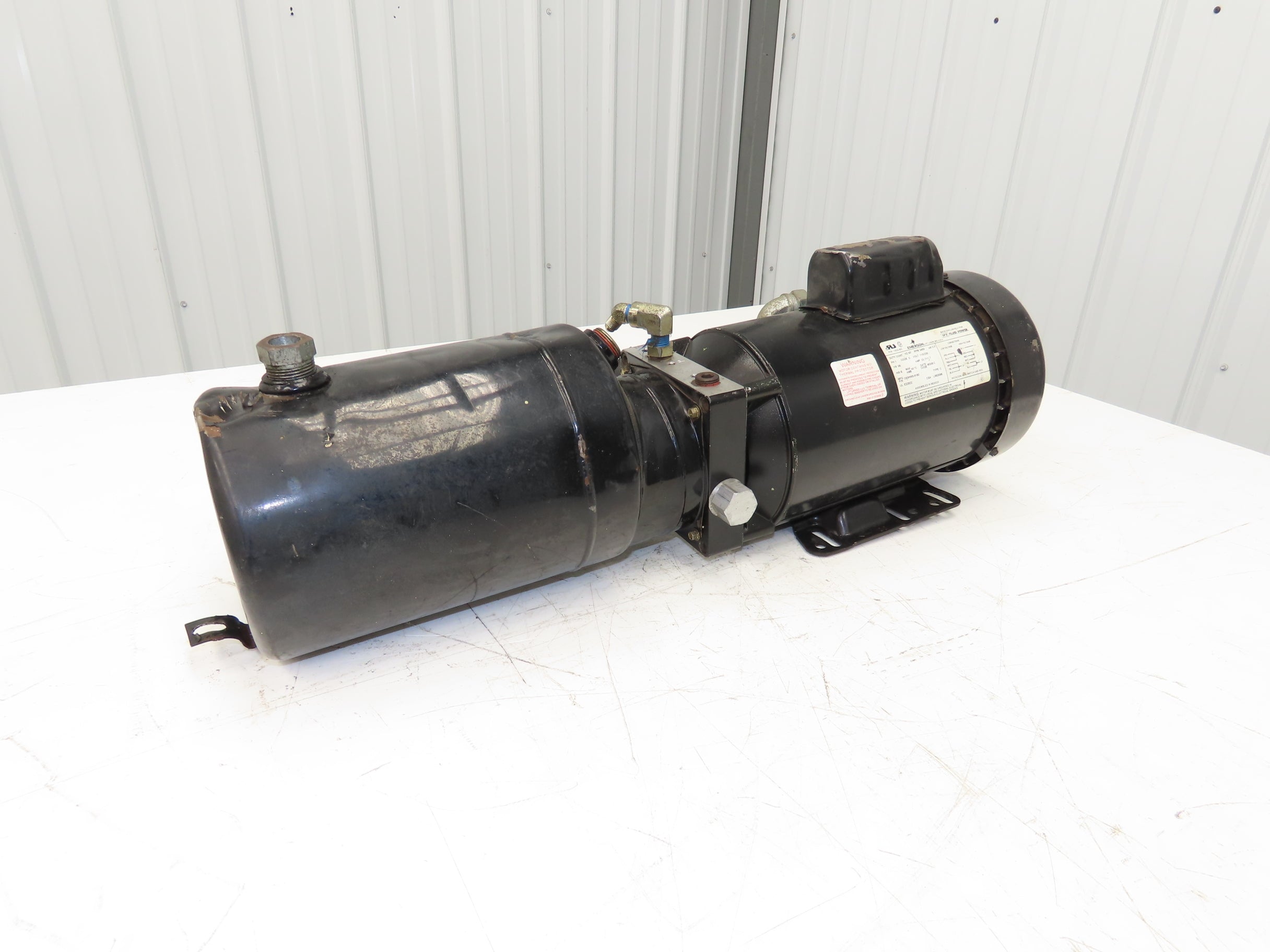 SPX P12C17S41K7XN11KH Hydraulic Power Unit 1Gal Tank 1GPM 2000 PSI 115 ...