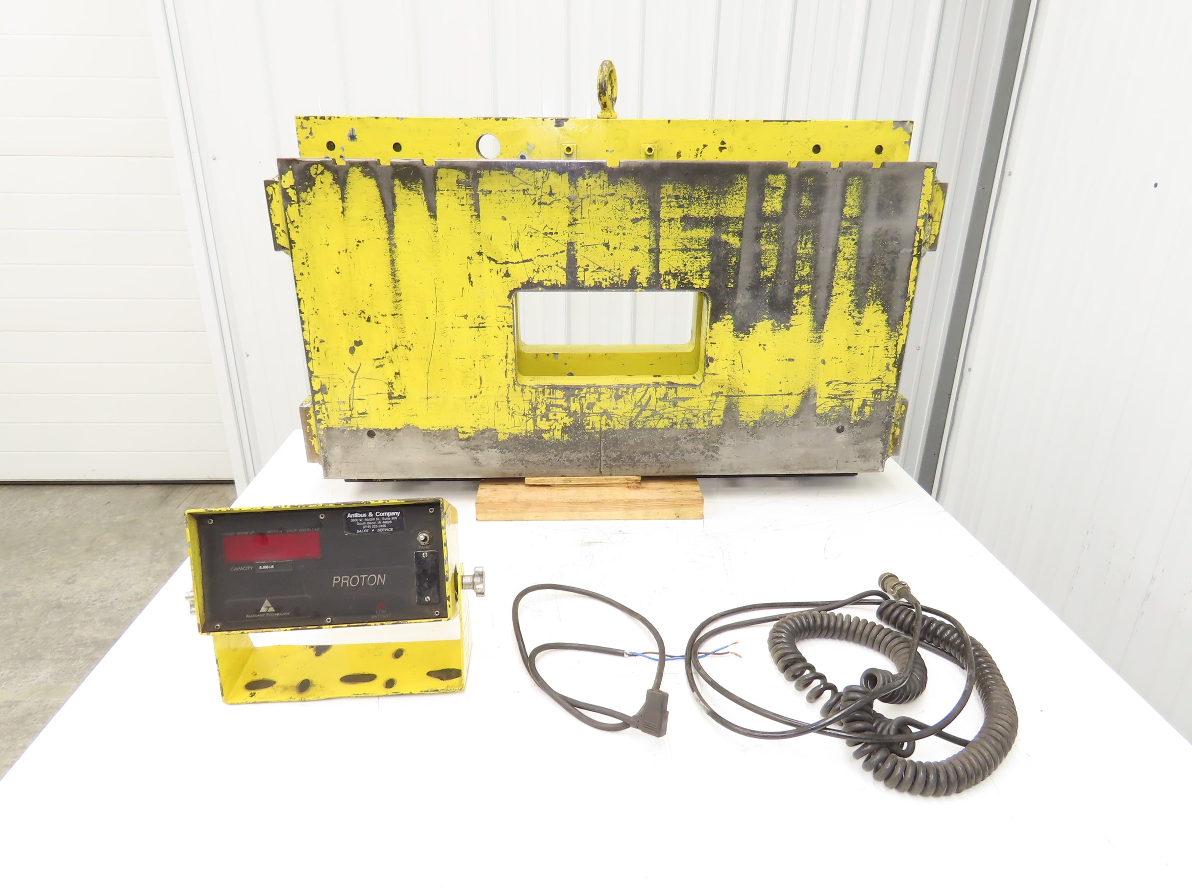 Allegany ELTIS-3 Forklift Weight Scale Load Cell 8000 Lb 20" Class 3 P ...
