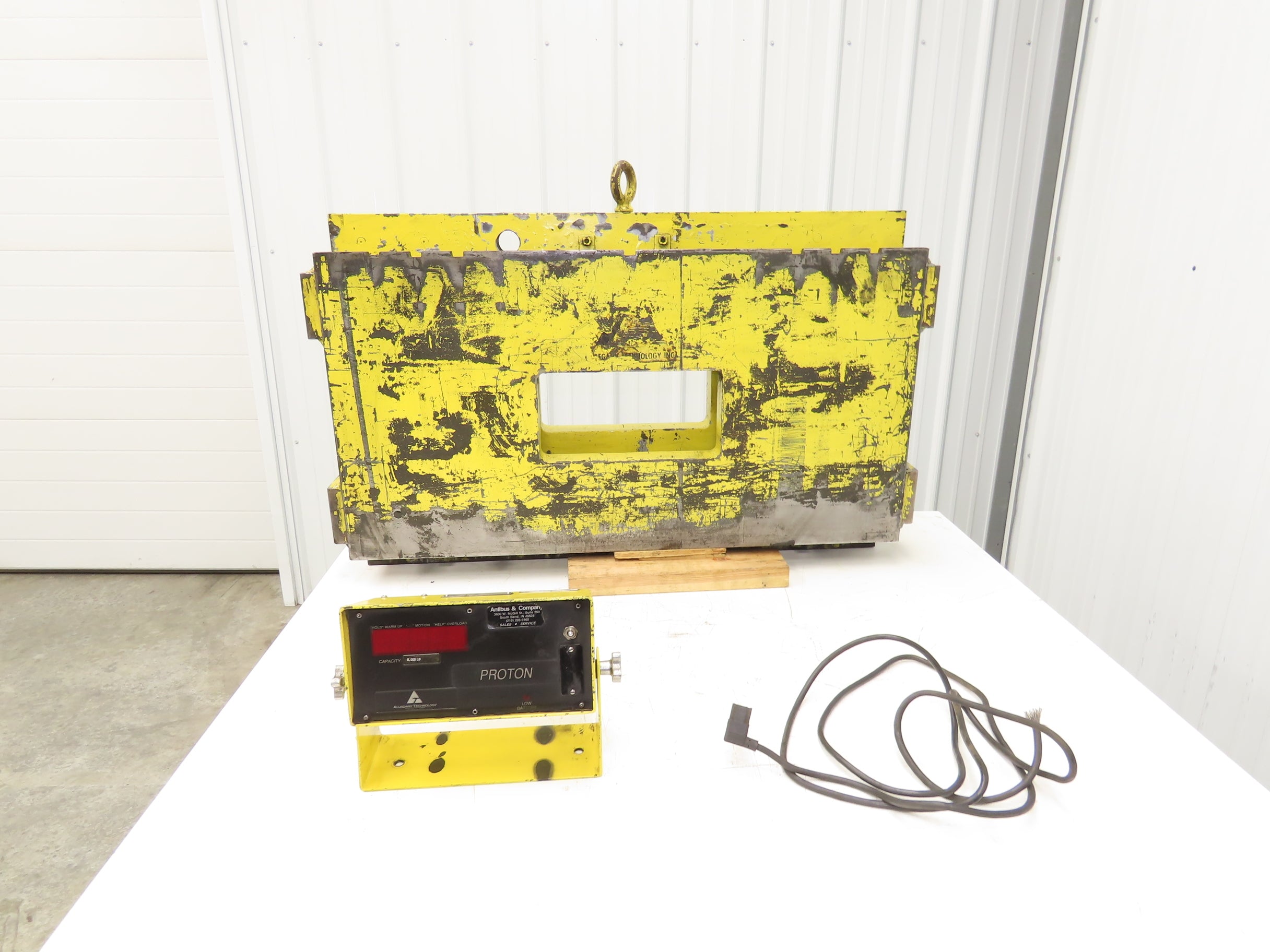 Allegany ELTIS-3 Forklift Weight Scale Load Cell 8000 Lb 20" Class 3 P ...